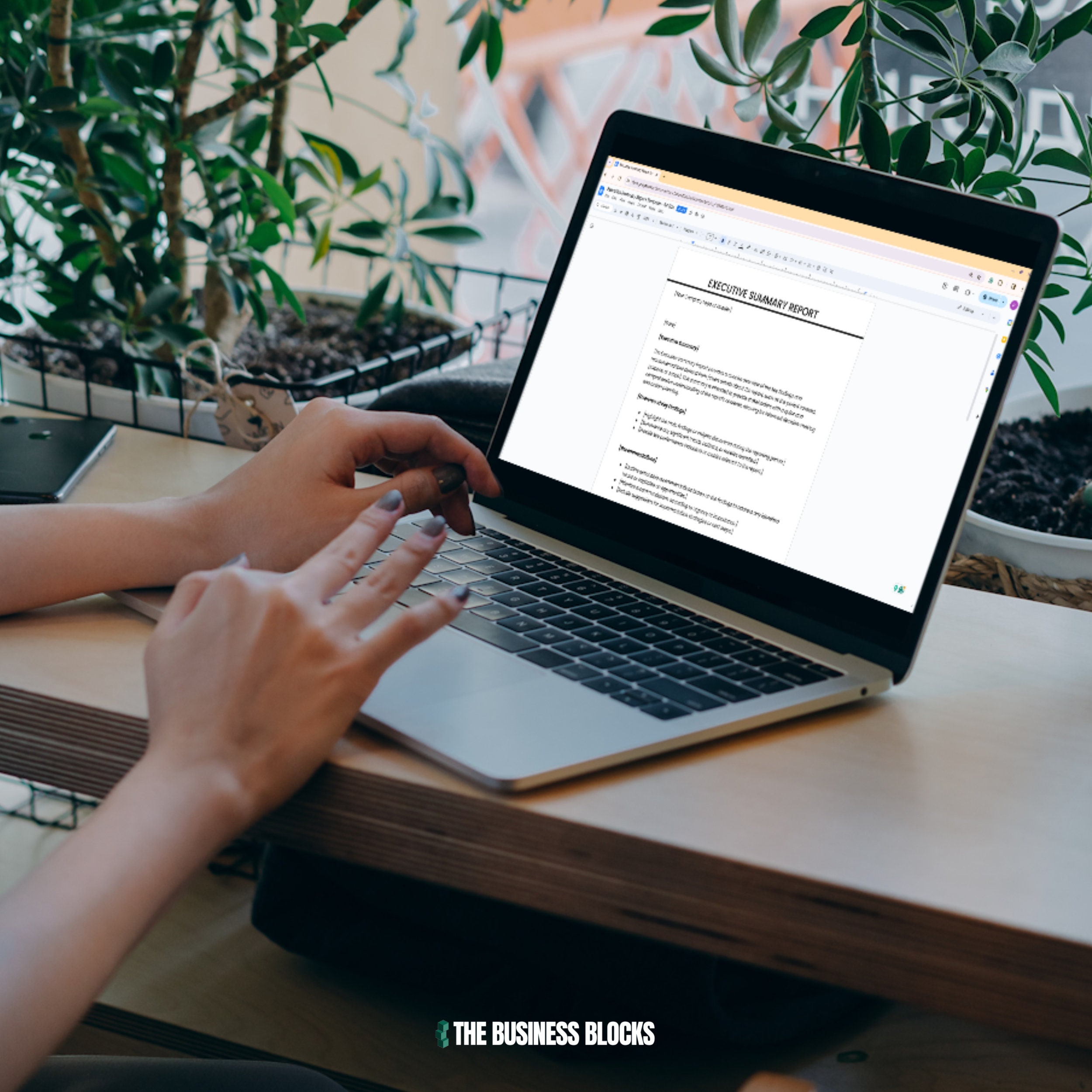 Executive Summary Report Template: Business Management Overview (google ...