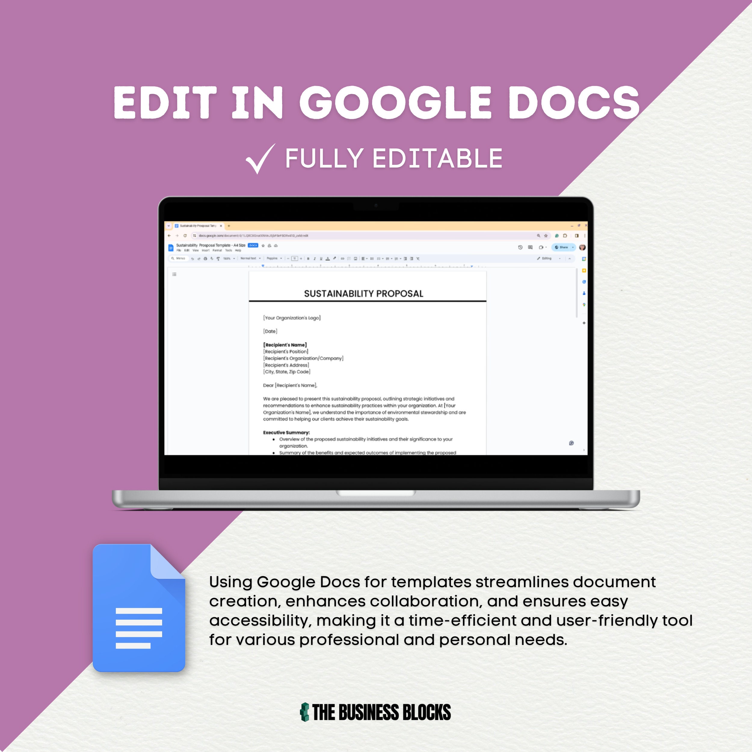 Sustainability Proposal Template: Environmental Policy, Green Business ...