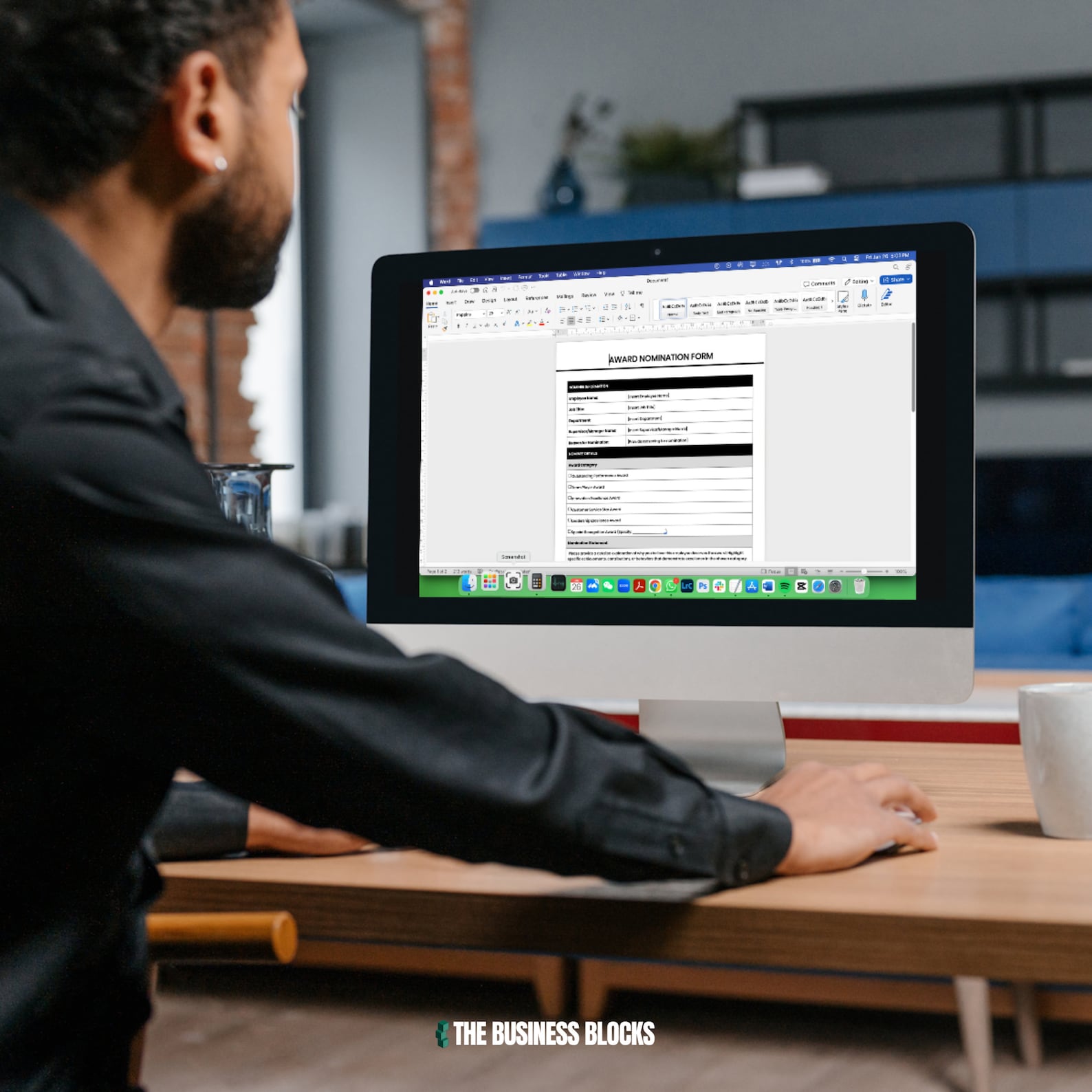 Employee Award Nomination Form Template Employee Recognition Form ...