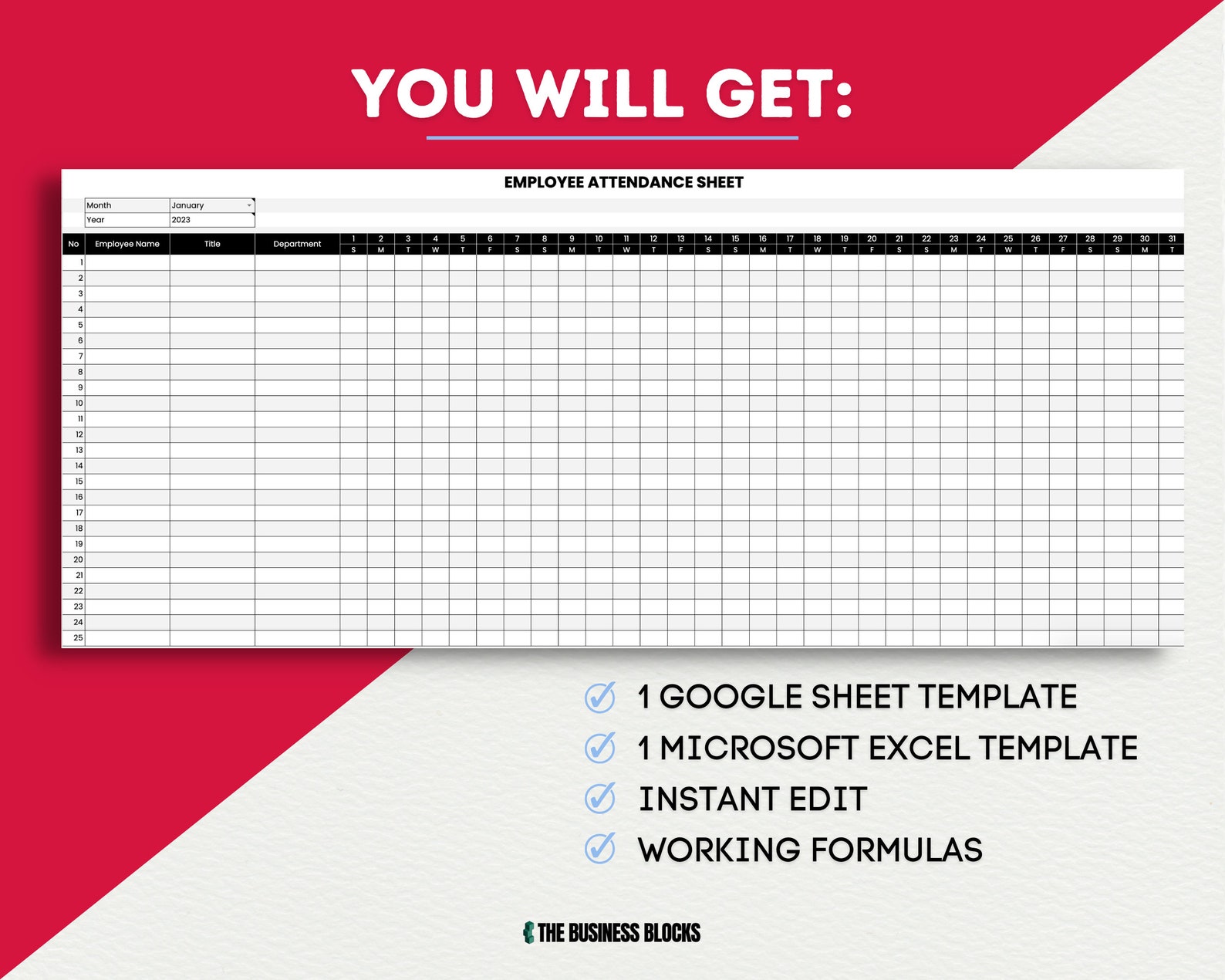 Employee Attendance Tracker Employee Onboarding Tracker Employee ...