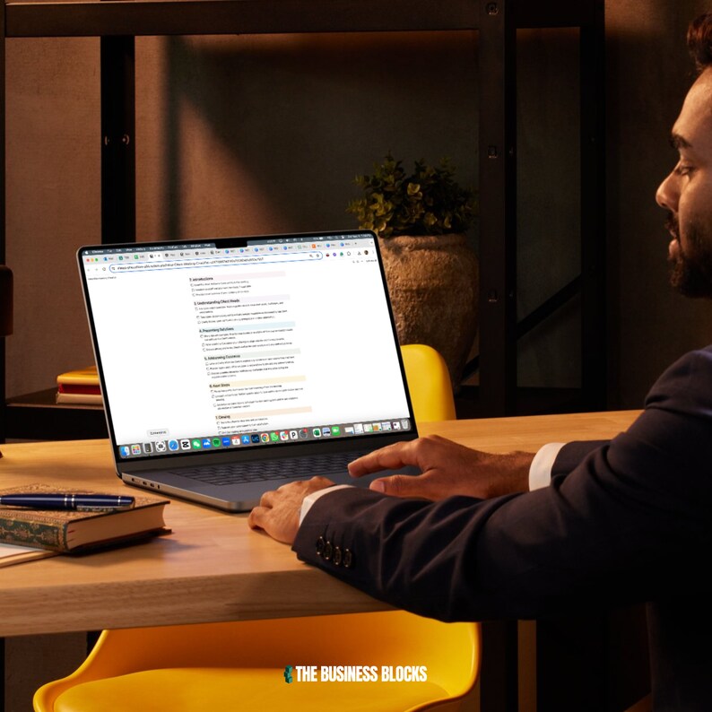 NOTION Initial Client Meeting Checklist Template Client Meeting Agenda ...