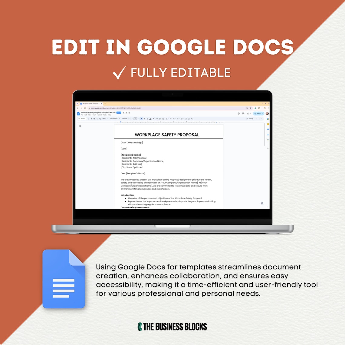 Workplace Safety Proposal Template Safety Improvement Proposal ...