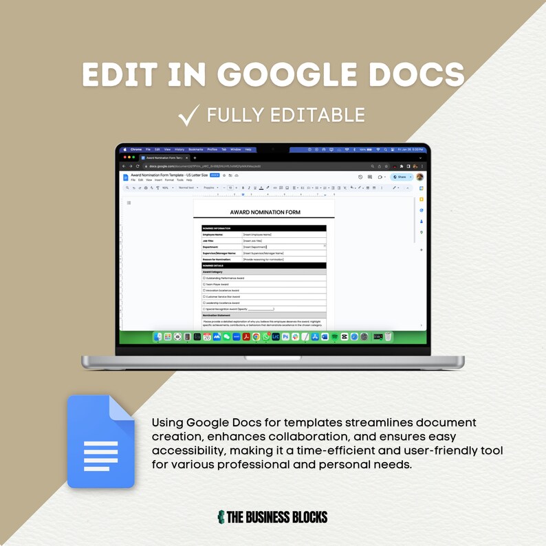 Employee Award Nomination Form Template Employee Recognition Form ...