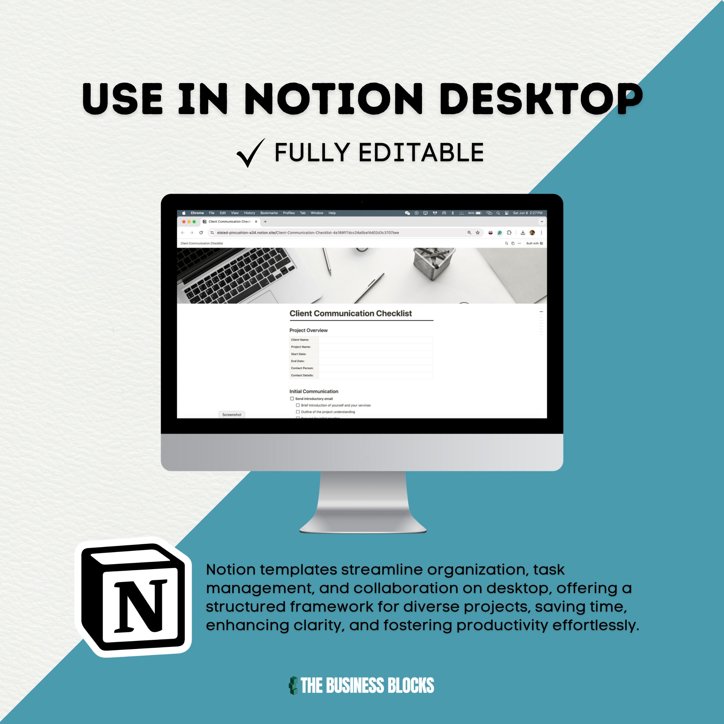 Notion Client Communication Checklist Template (digital Download) - Etsy