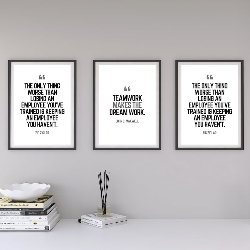 Printable Office Wall Art Printable Workplace Art Office Decor ...