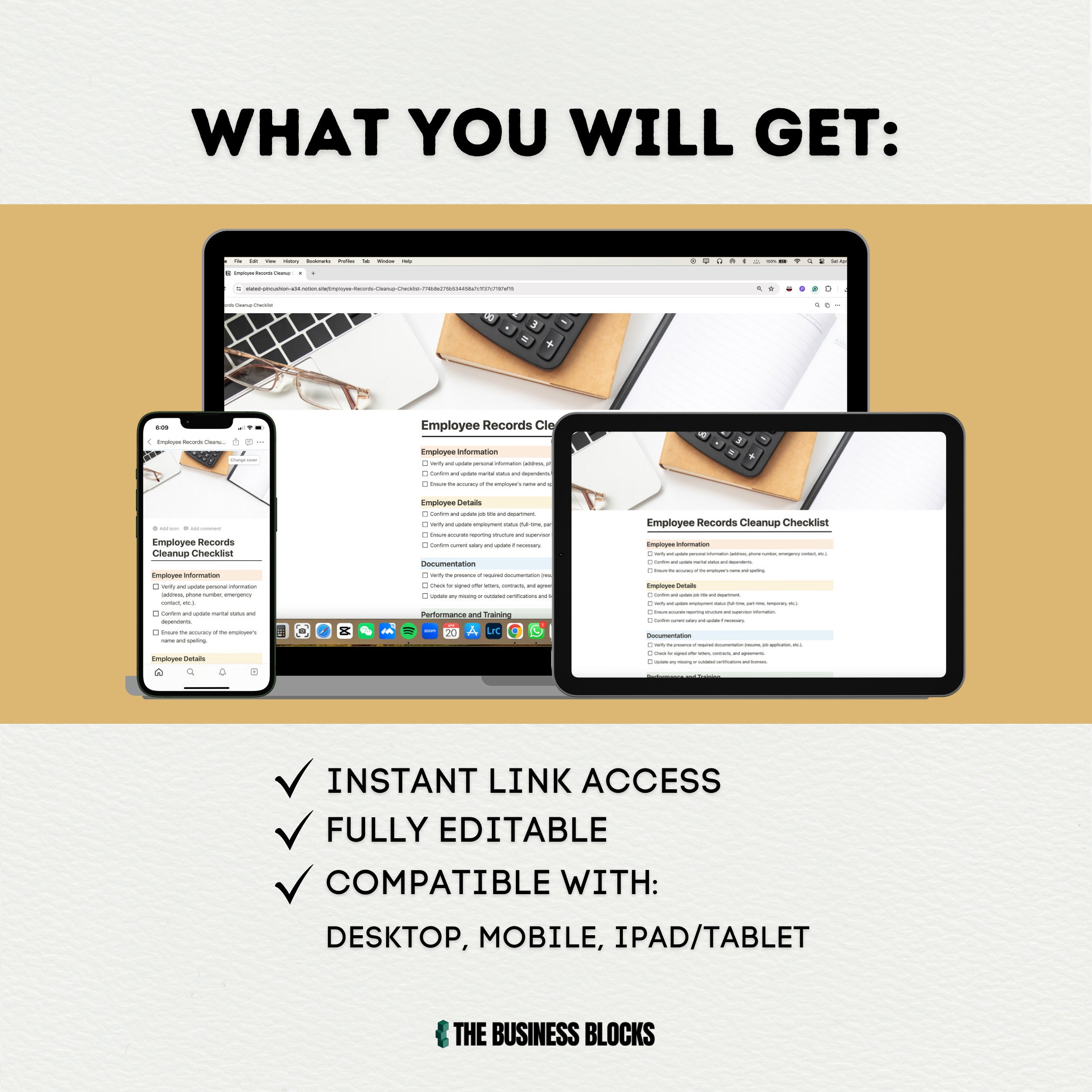 Notion Employee Records Cleanup Checklist Template - Etsy