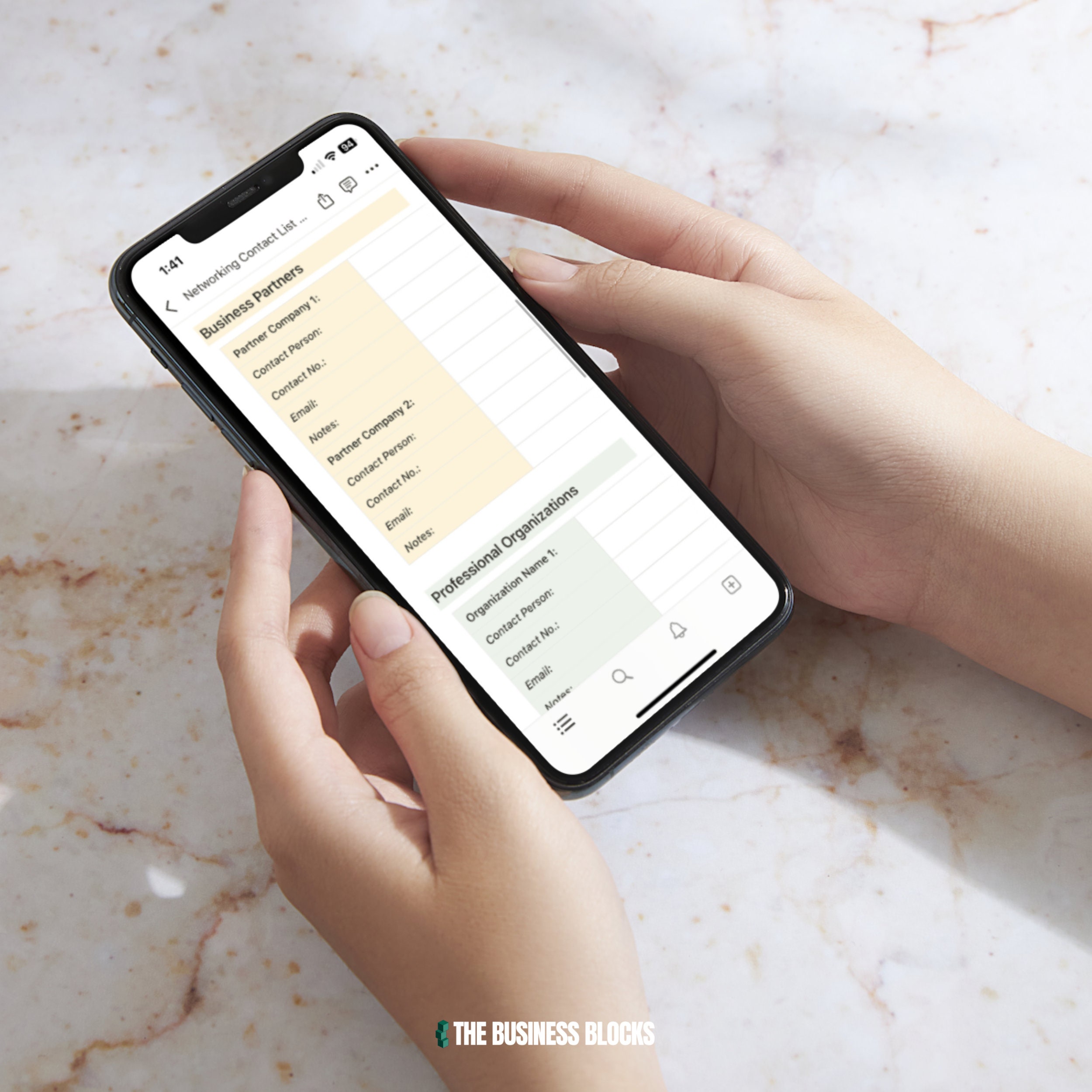 NOTION Networking Contact List Template Freelancer Networking Template Contact Management ...