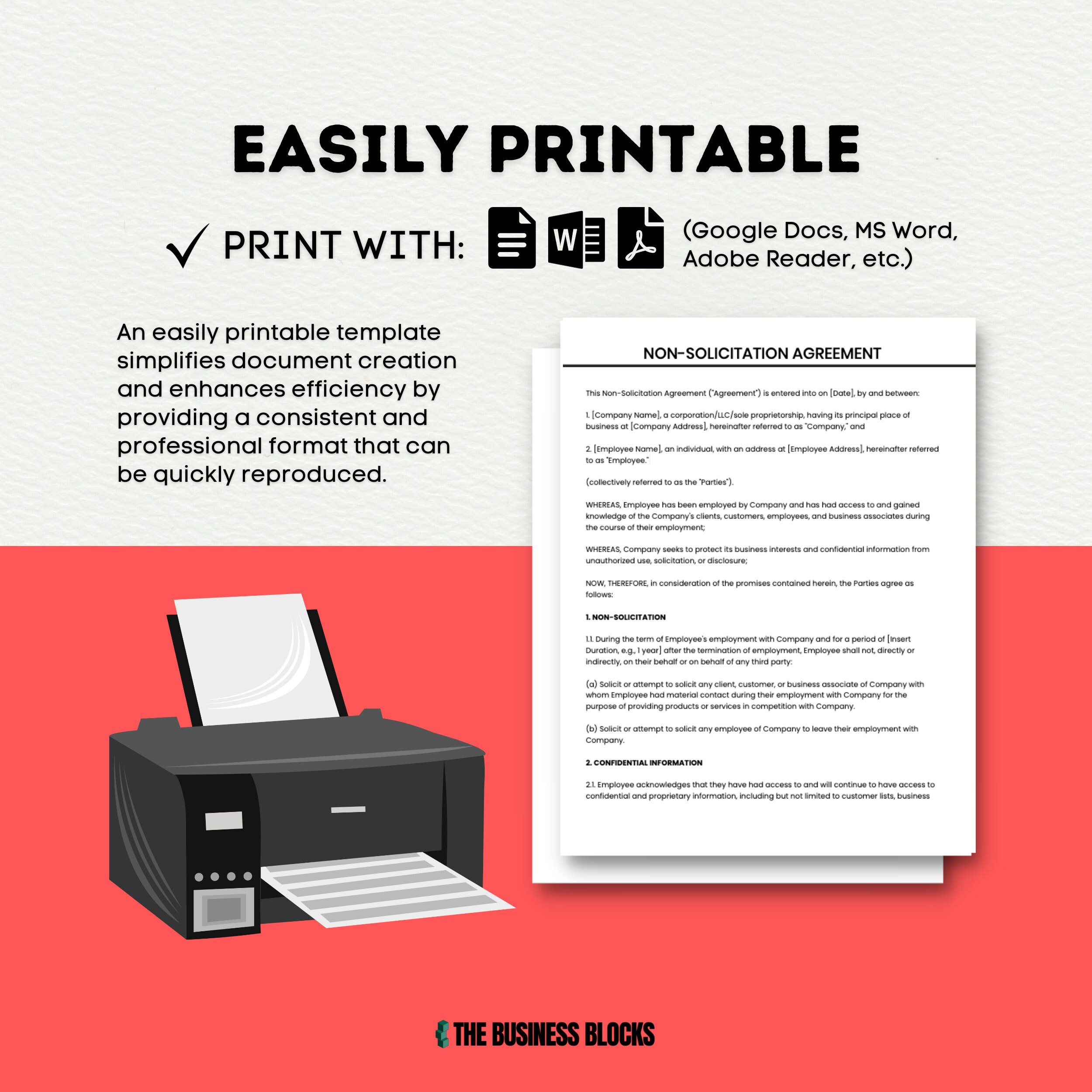 Non-solicitation Agreement Template Non-solicitation Clause Example How ...