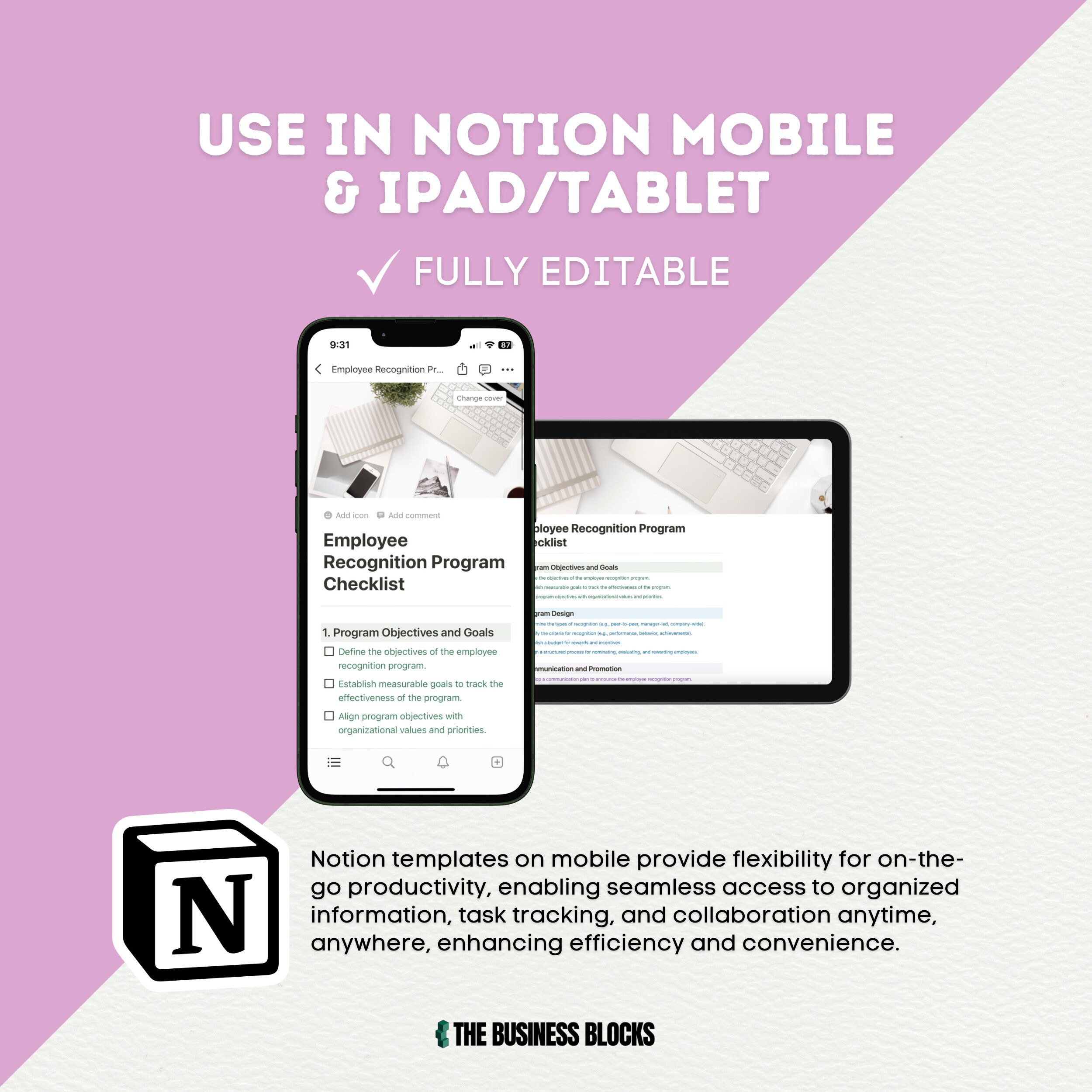 Notion Employee Recognition Program Checklist Template - Etsy