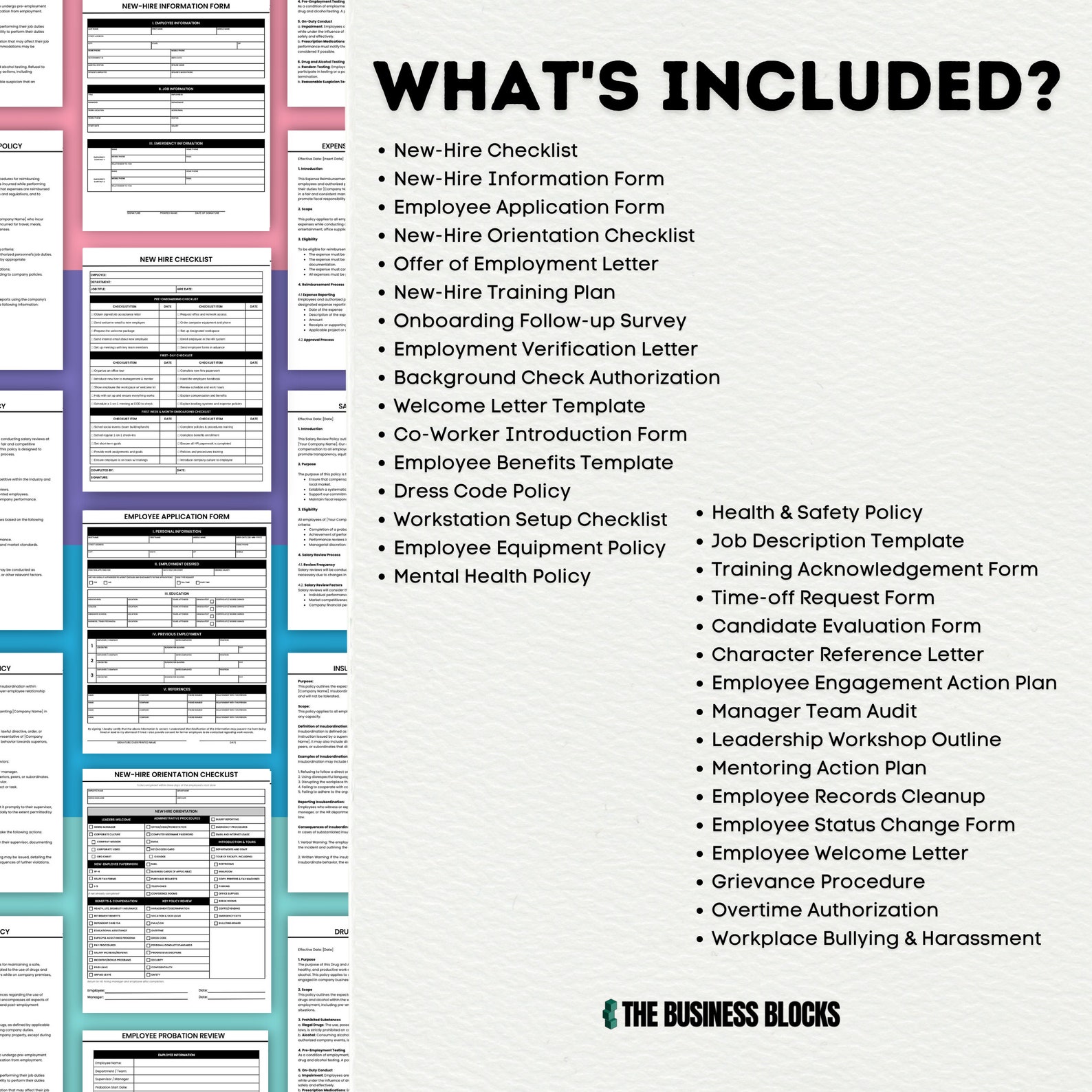 Employee Onboarding Template Bundle: New Hire Checklist (canva, Word ...