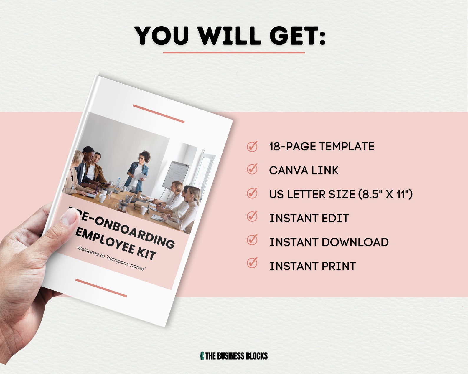 Employee Handbook Template: Company Onboarding Welcome Packet (canva ...