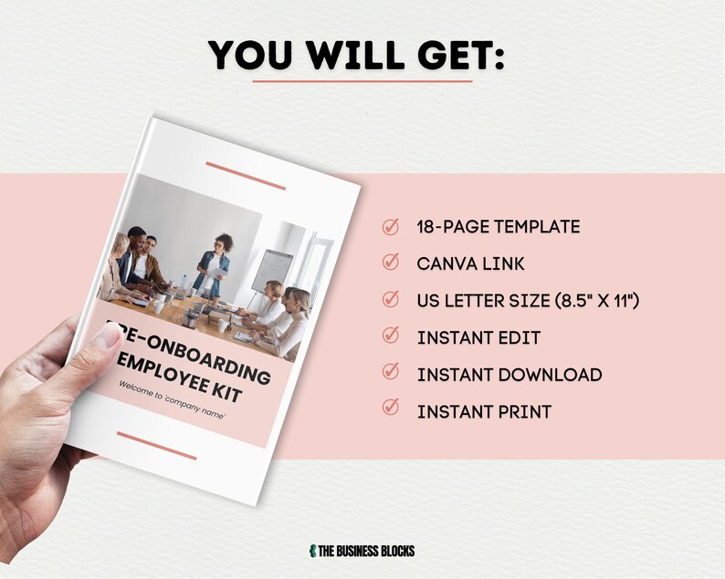 Employee Handbook Template: Company Onboarding Welcome Packet (canva ...