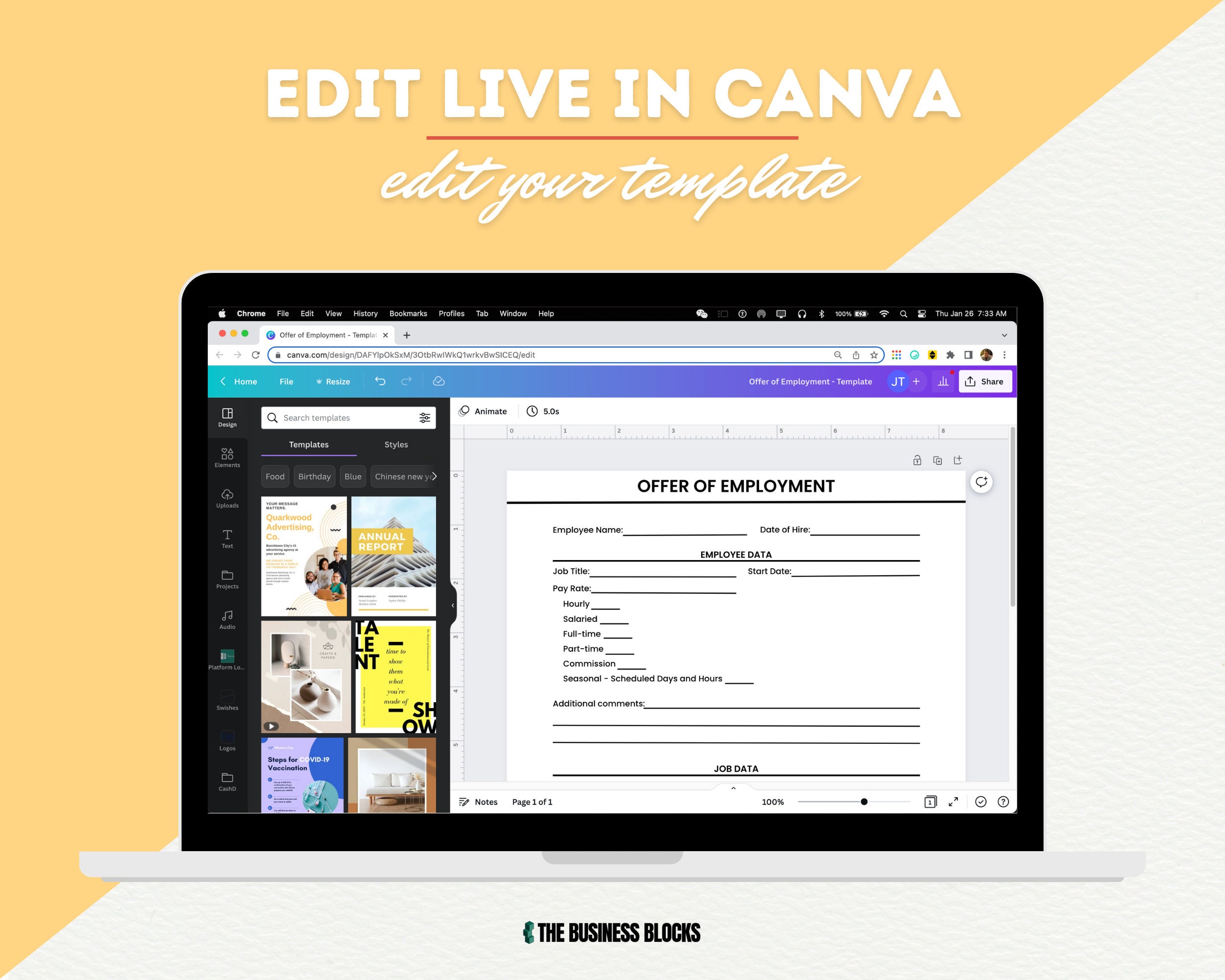 Employee Onboarding Template Bundle: HR Forms & New Hire Kit (canva ...
