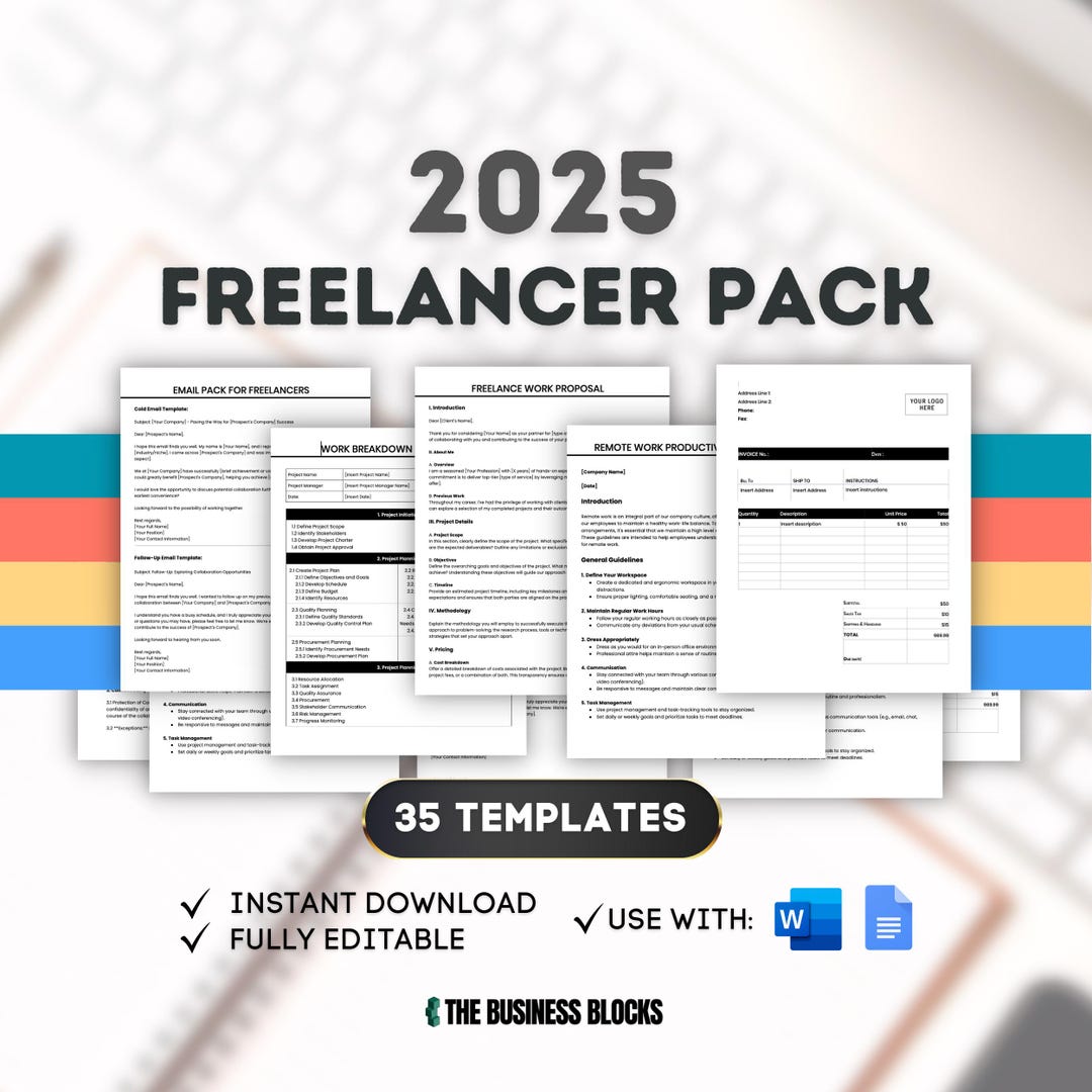 Freelancer Toolkit: Document Templates, Forms, Agreements (digital ...