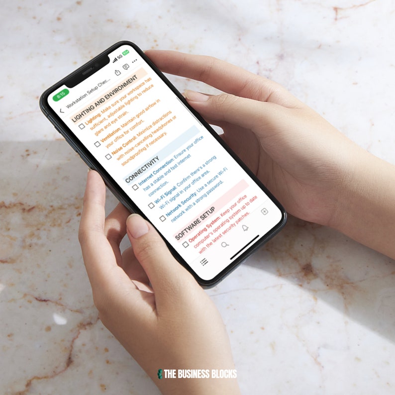 Notion Workstation Setup Checklist Template: Employee Onboarding ...