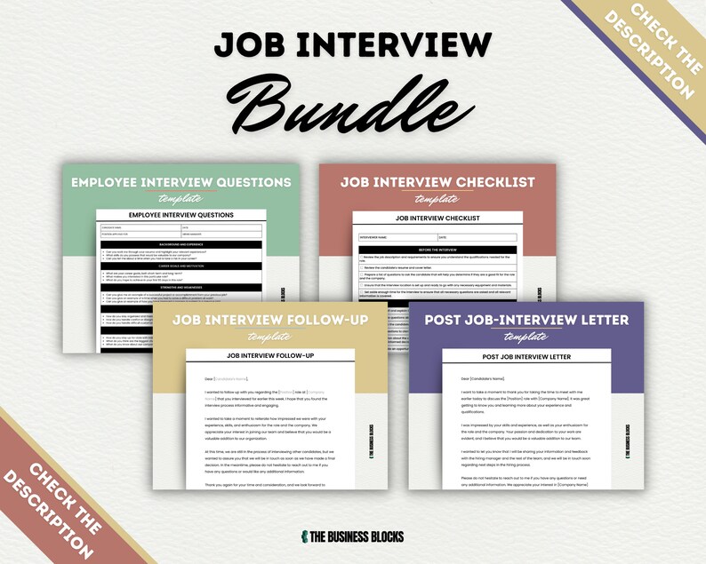 Job Interview Questions Employer Interview Guide Employee - Etsy