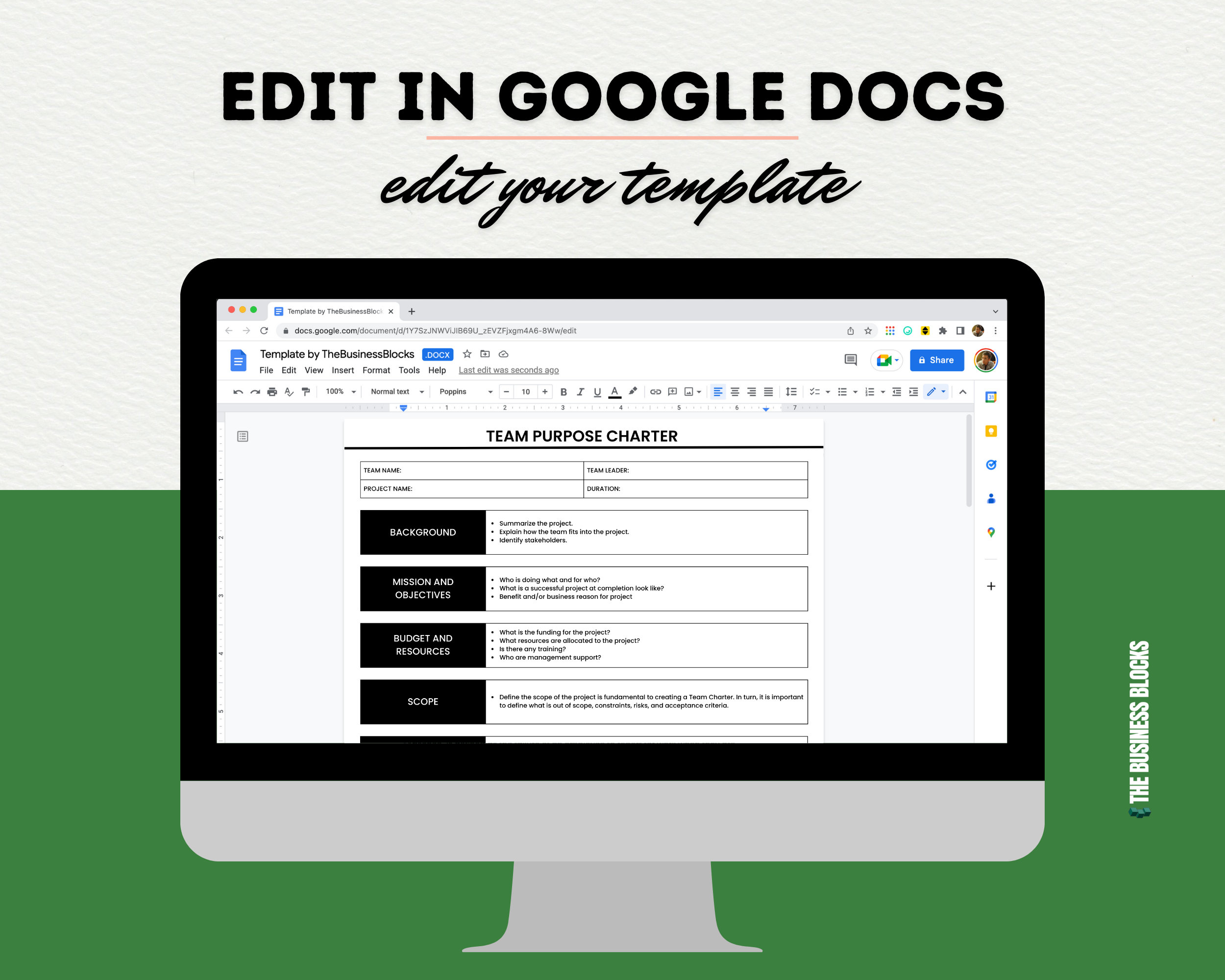 Project Charter Template Project Status Report Team Charter Project ...