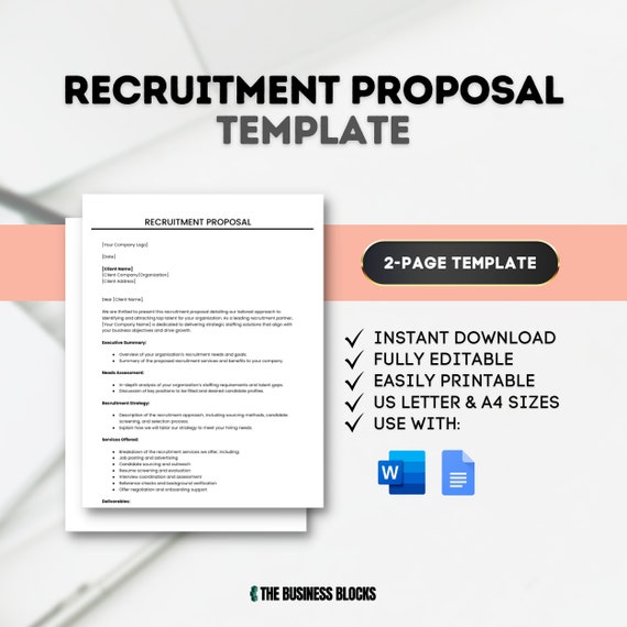 Hiring Proposal Template