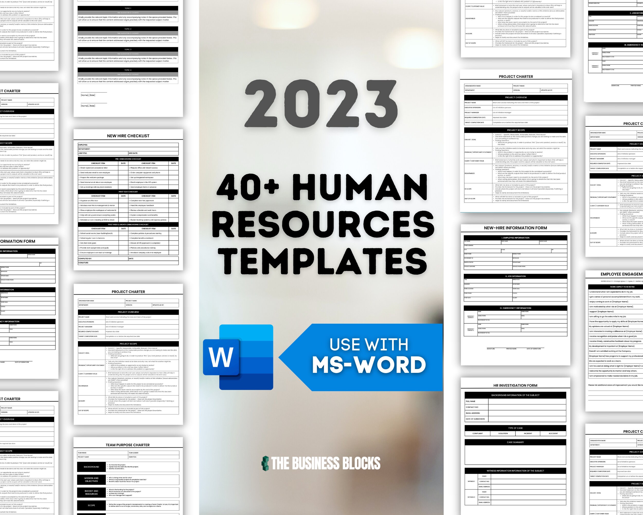Human Resources Templates HR Forms Employee Onboarding - Etsy