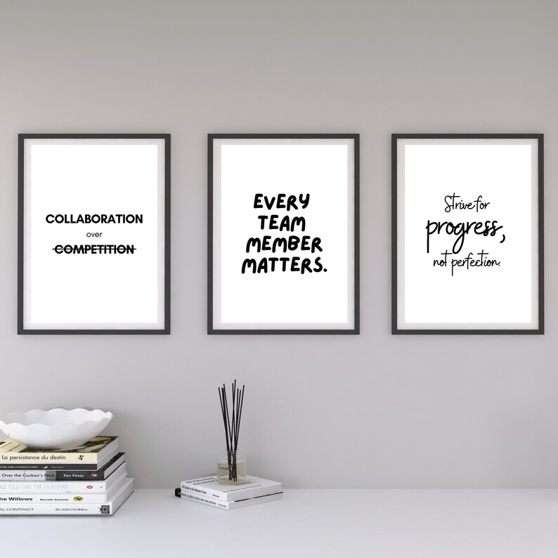 Printable Office Wall Art Printable Workplace Art Office Decor ...