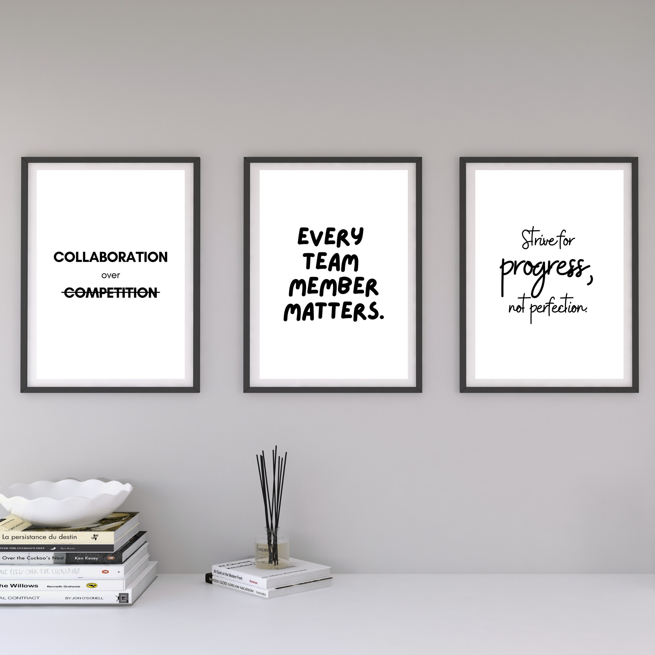 Printable Office Wall Art Printable Workplace Art Office Decor ...