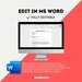 Letter of Intent Template: Professional LOI Format (digital Download ...