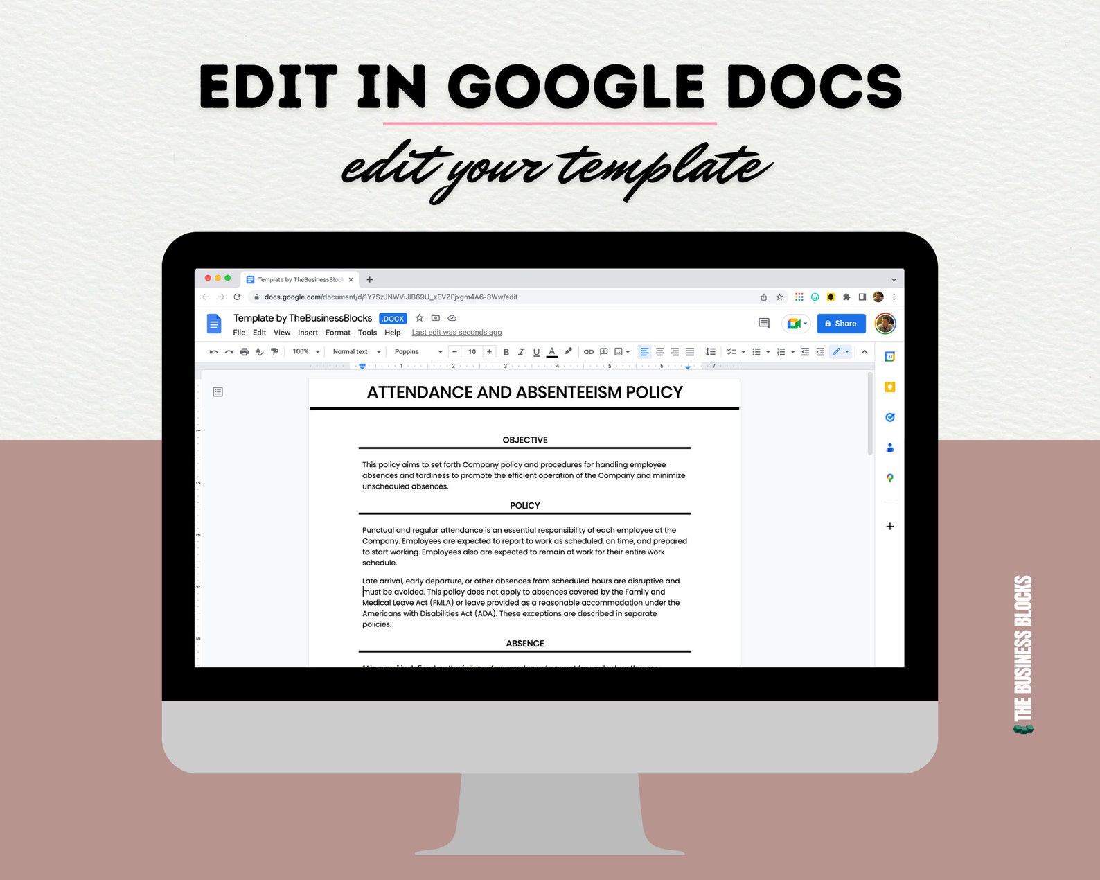 Employee Attendance Policy Template: Editable HR Forms (canva, Google ...