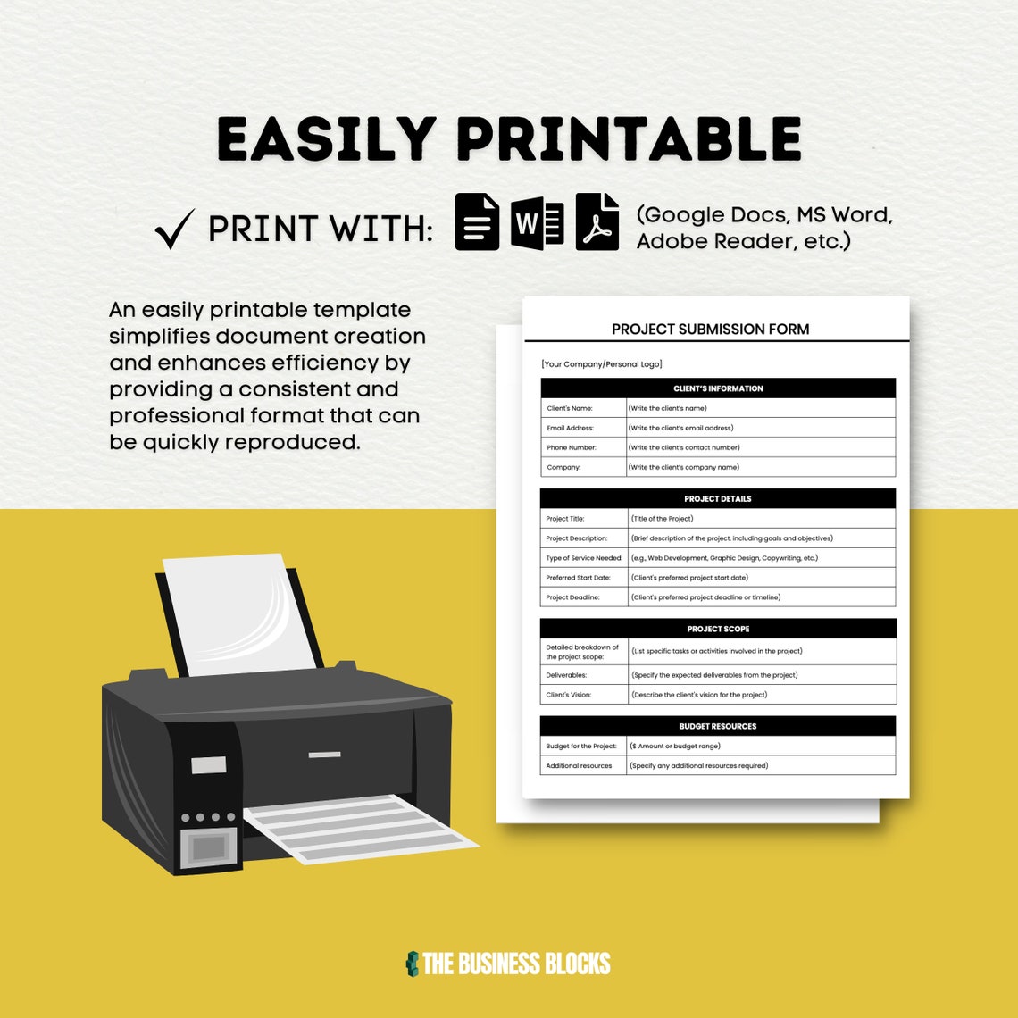Freelance Project Submission Form Template Project Submission Form ...