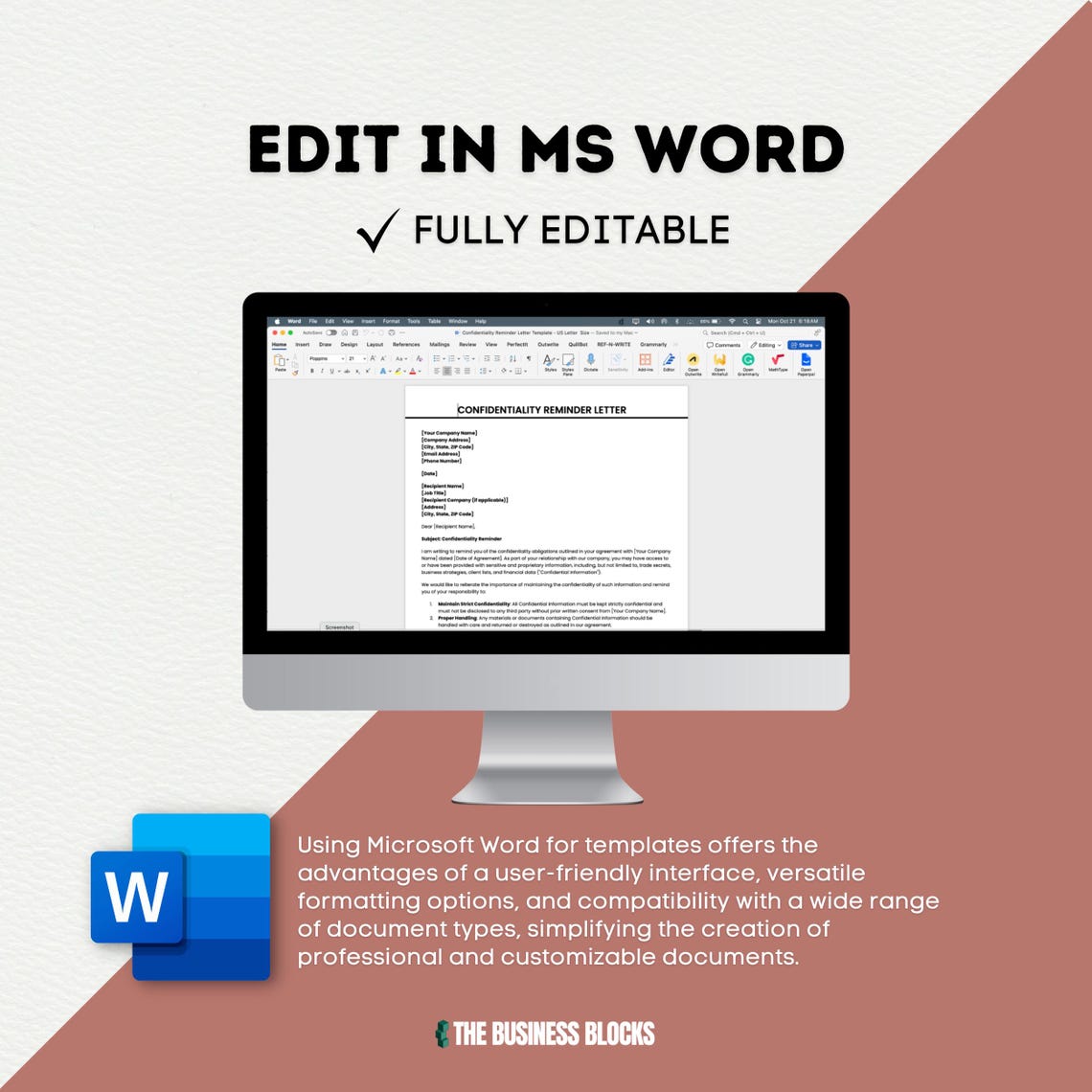 Confidentiality Reminder Letter Template: Employee Confidentiality ...