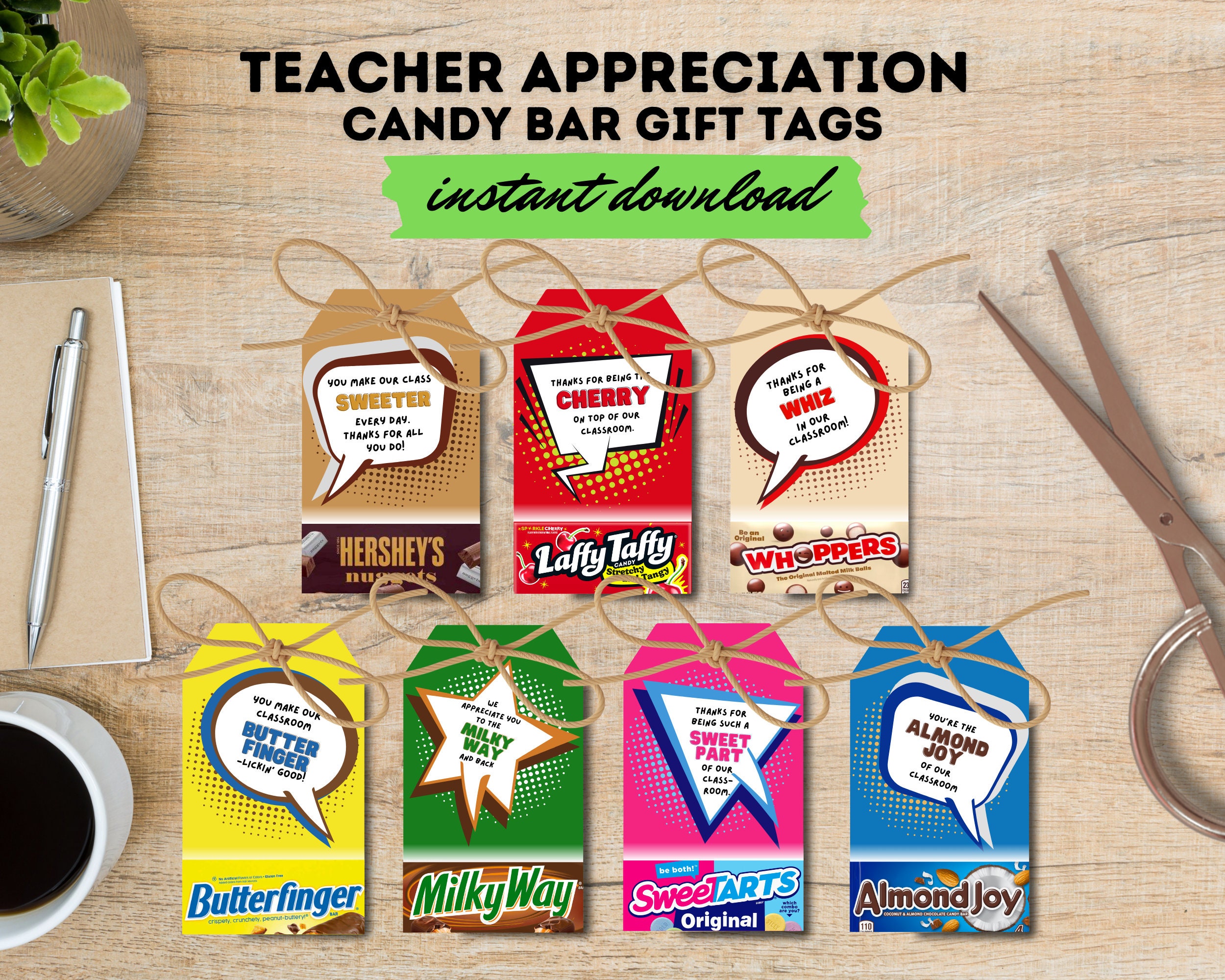 Employee Appreciation Sayings With Candy