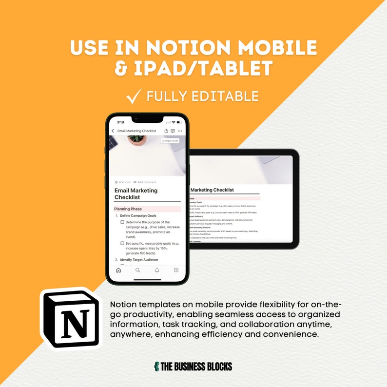 Notion Email Marketing Checklist Template: Email Campaign Planner ...