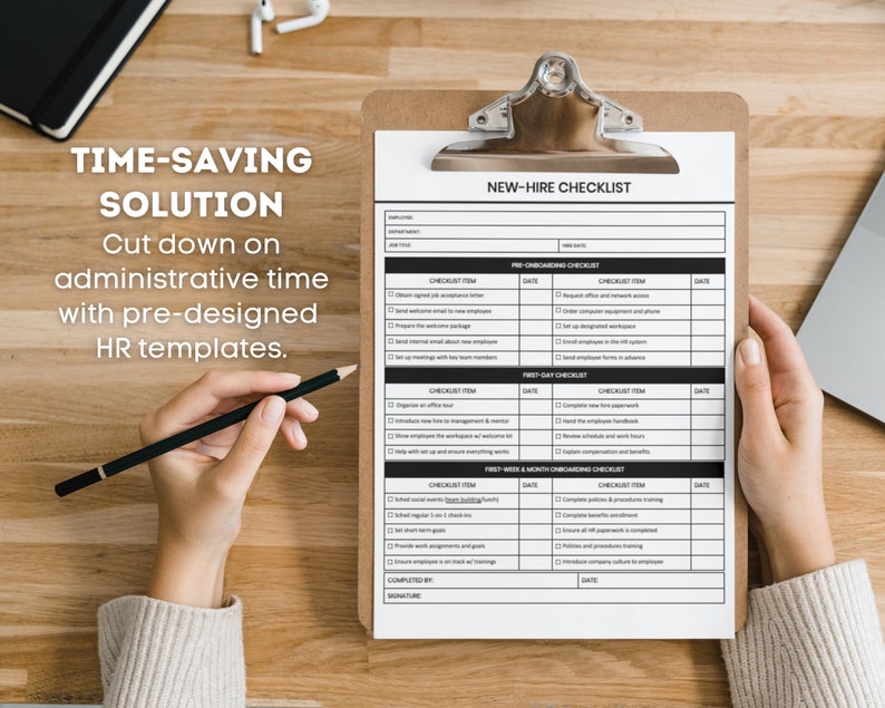 HR Templates Bundle: Employee Onboarding Forms & Handbook (MS Word) - Etsy