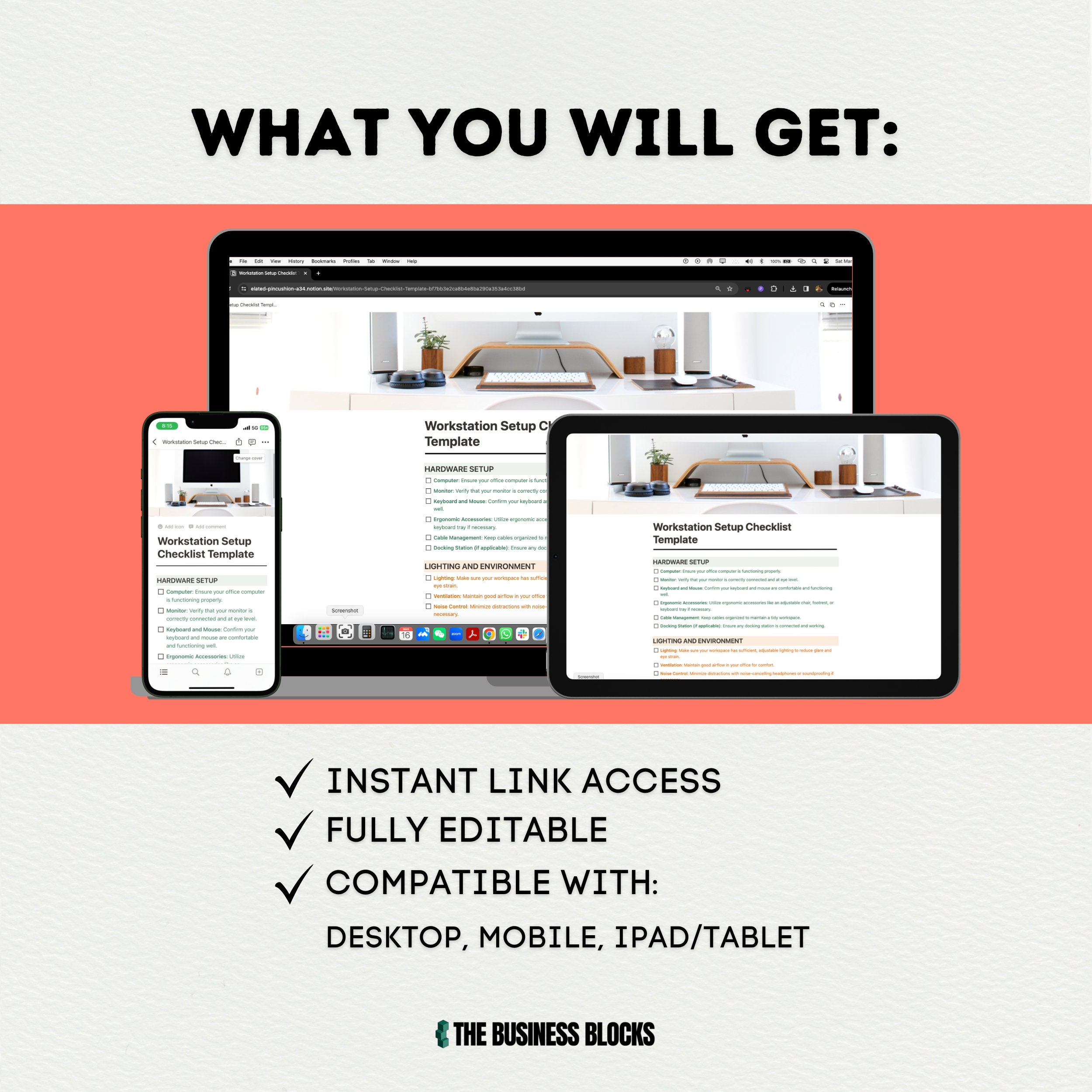 Notion Workstation Setup Checklist Template: Employee Onboarding ...
