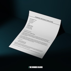 Company Introduction Letter Template: Business Client Outreach (google ...