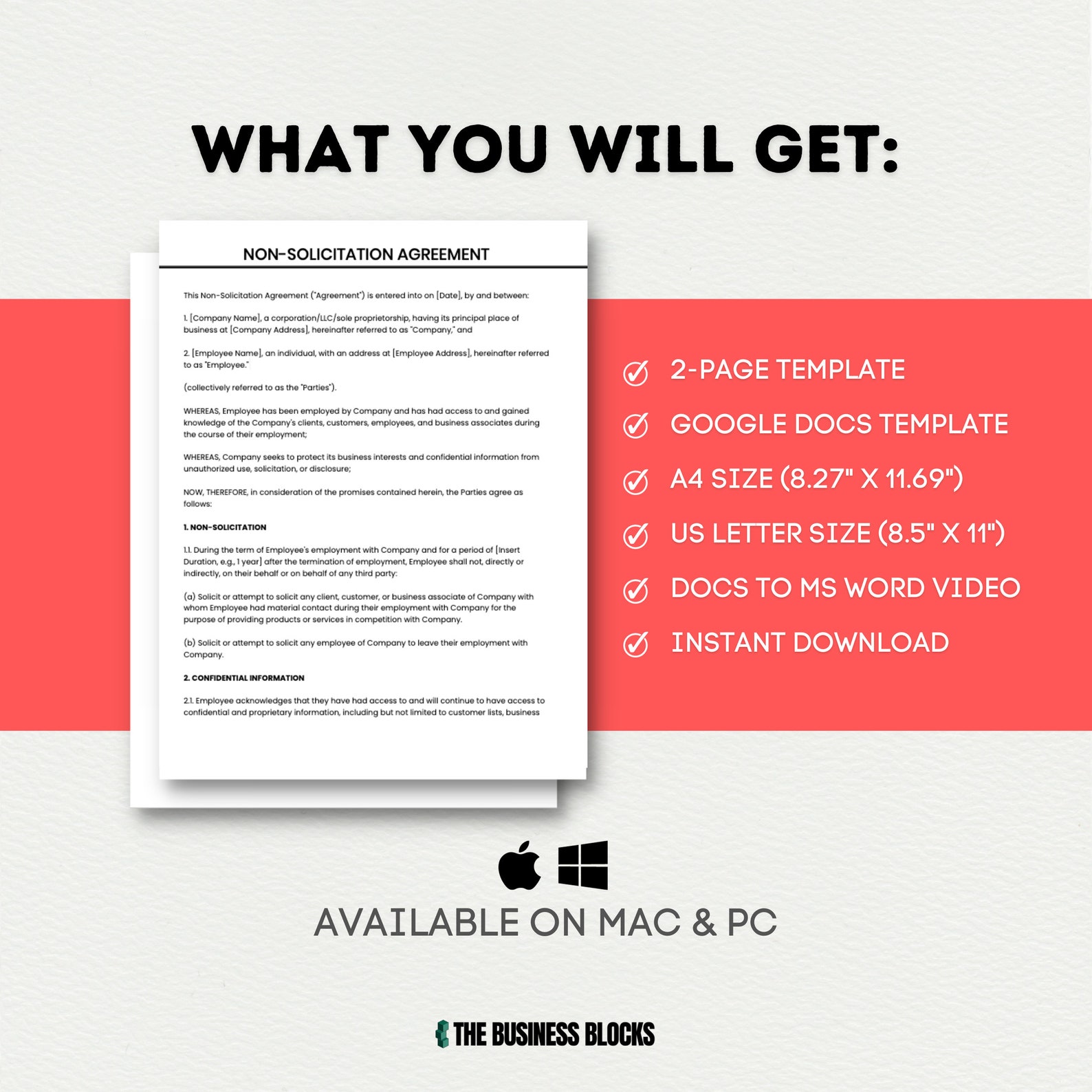 Non-solicitation Agreement Template Non-solicitation Clause Example How ...