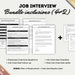 Job Interview Questions Employer Interview Guide Employee Interview Questions Interview Tracker ...