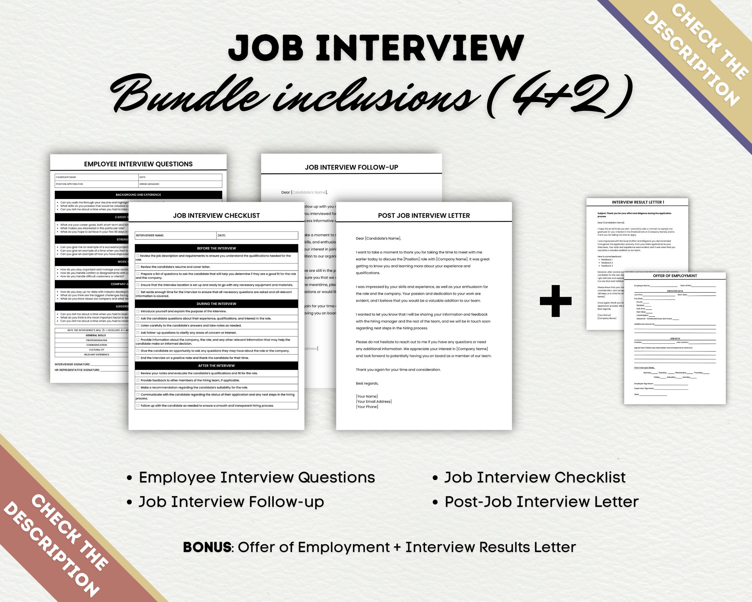 Job Interview Questions Employer Interview Guide Employee Interview ...