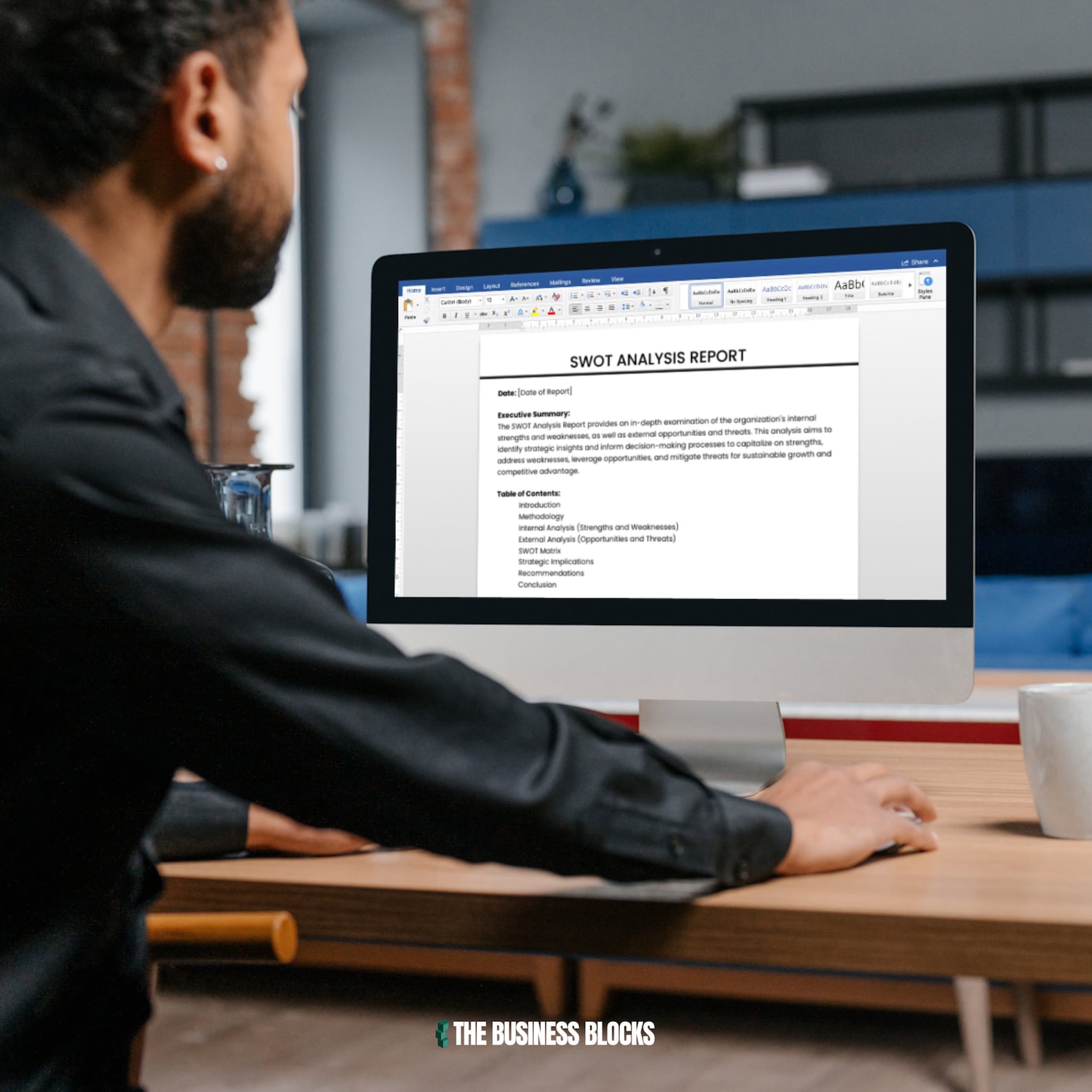 Swot Analysis Report Template Business Swot Report Swot Analysis