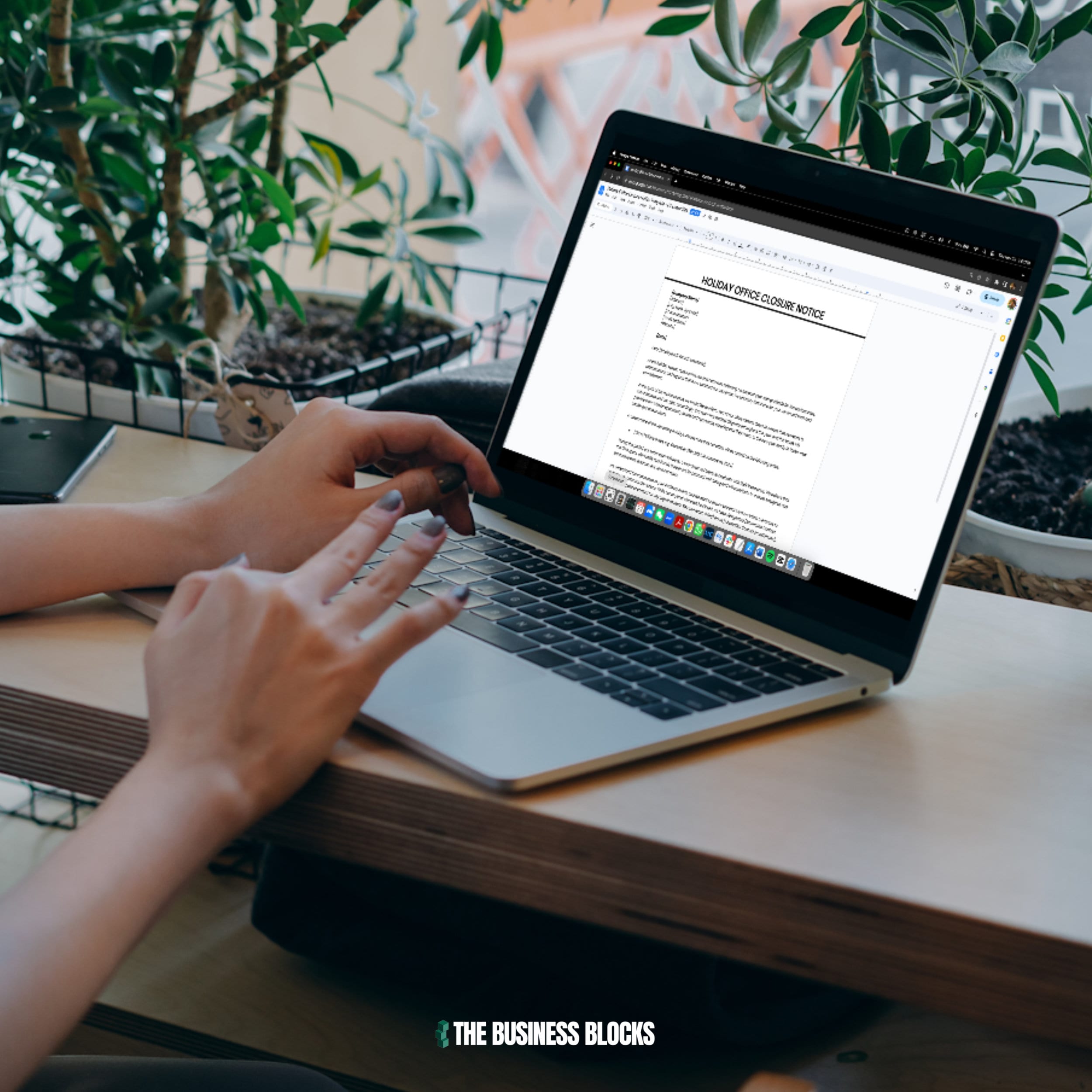 Holiday Office Closure Notice Template: Editable Announcement (digital ...
