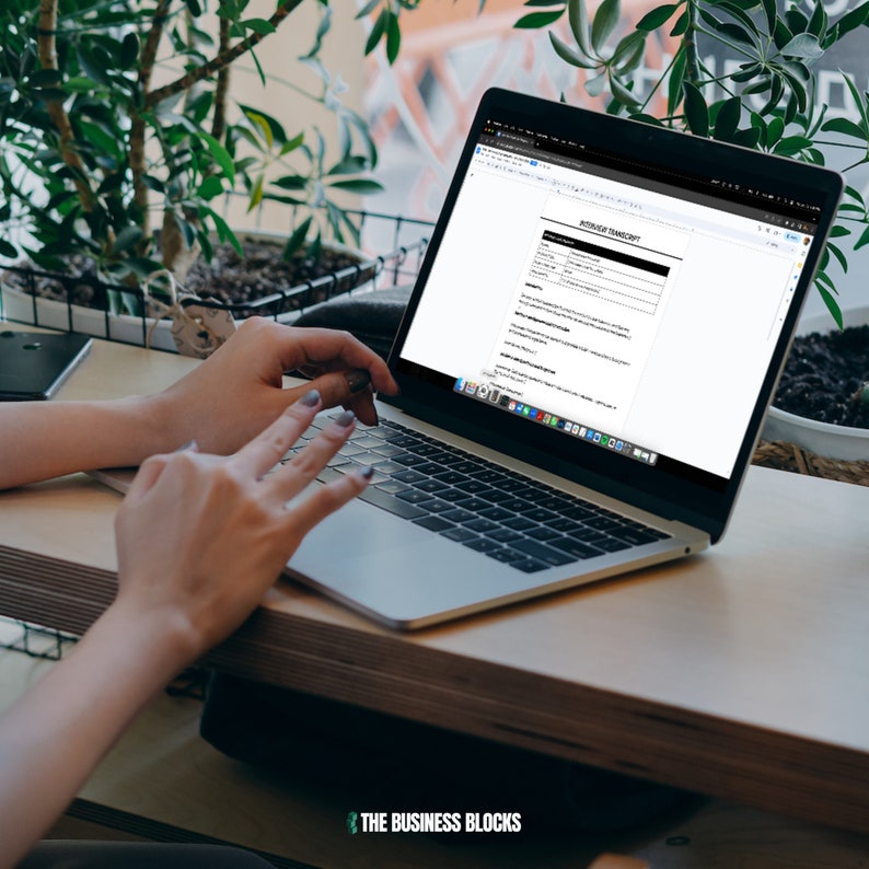 Interview Transcript Template Freelance Journalist Interview Template ...