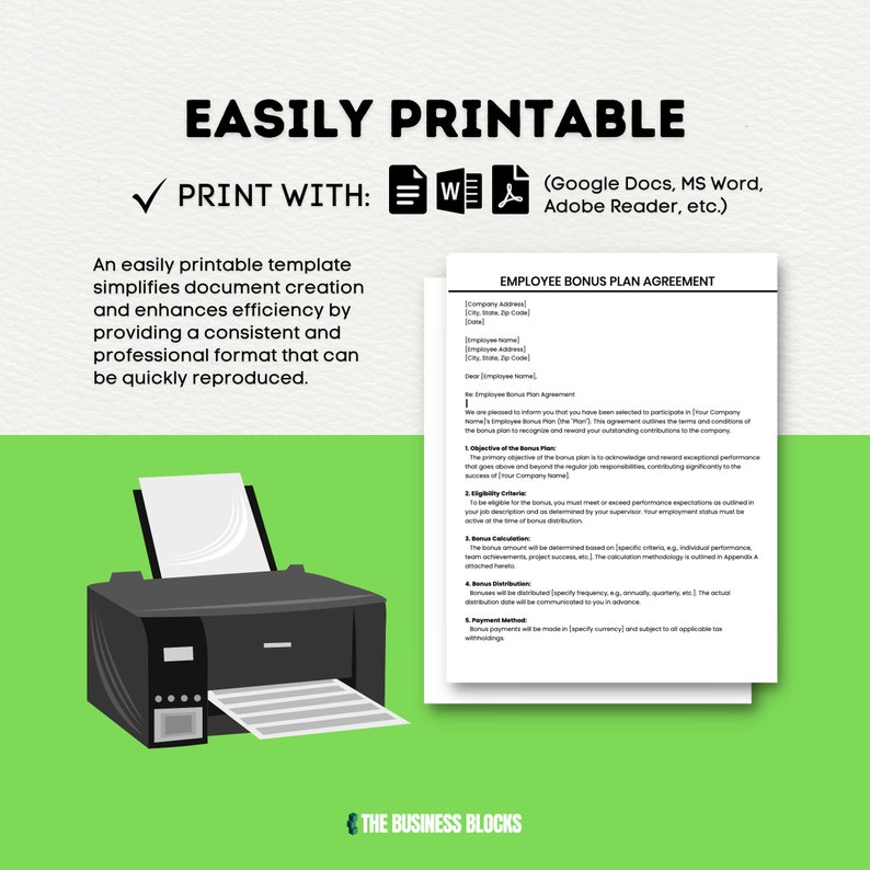 Employee Bonus Plan Agreement Template Incentive Compensation Agreement ...