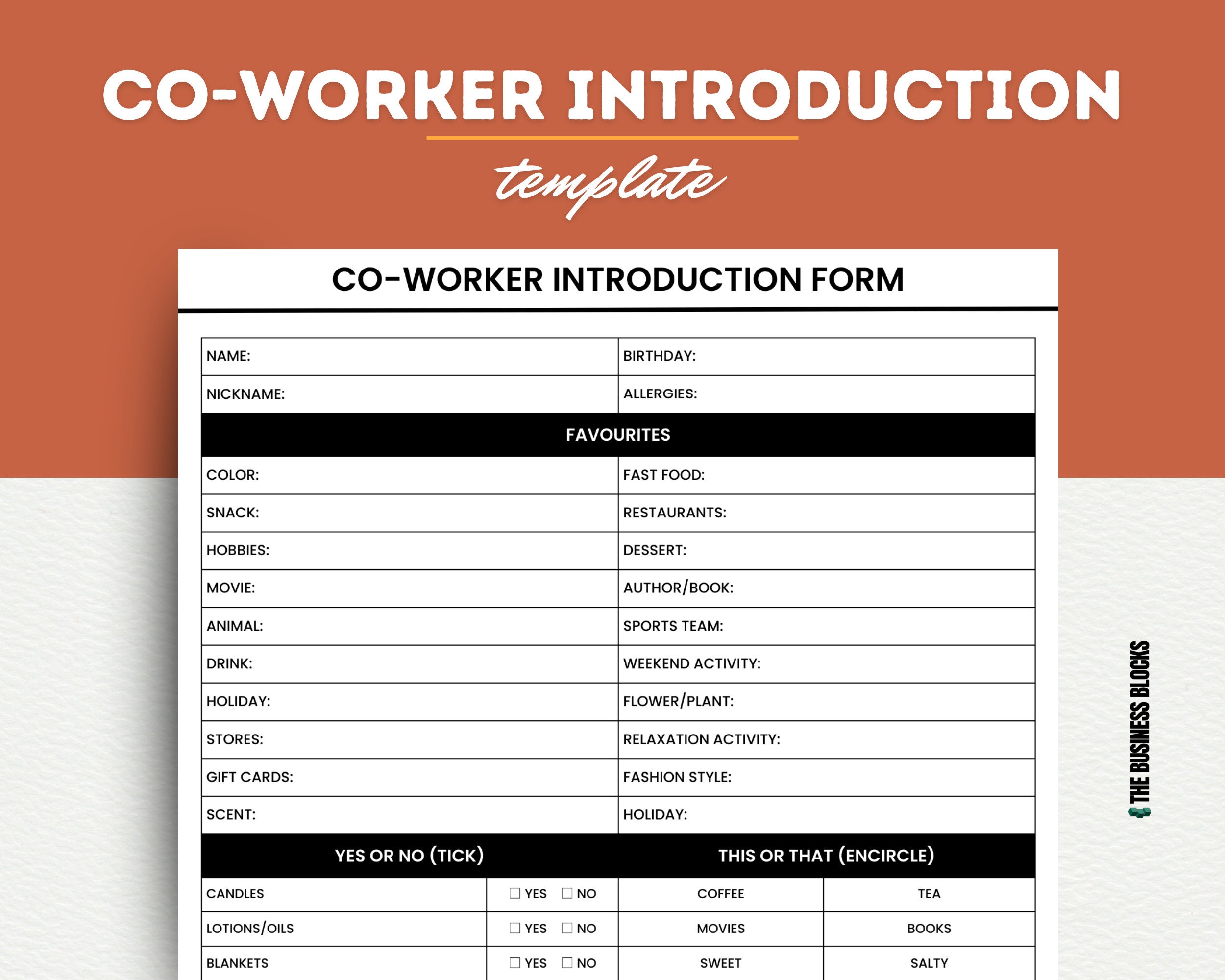 All About Me Get to Know Your Team Team Building Get to Know - Etsy UK