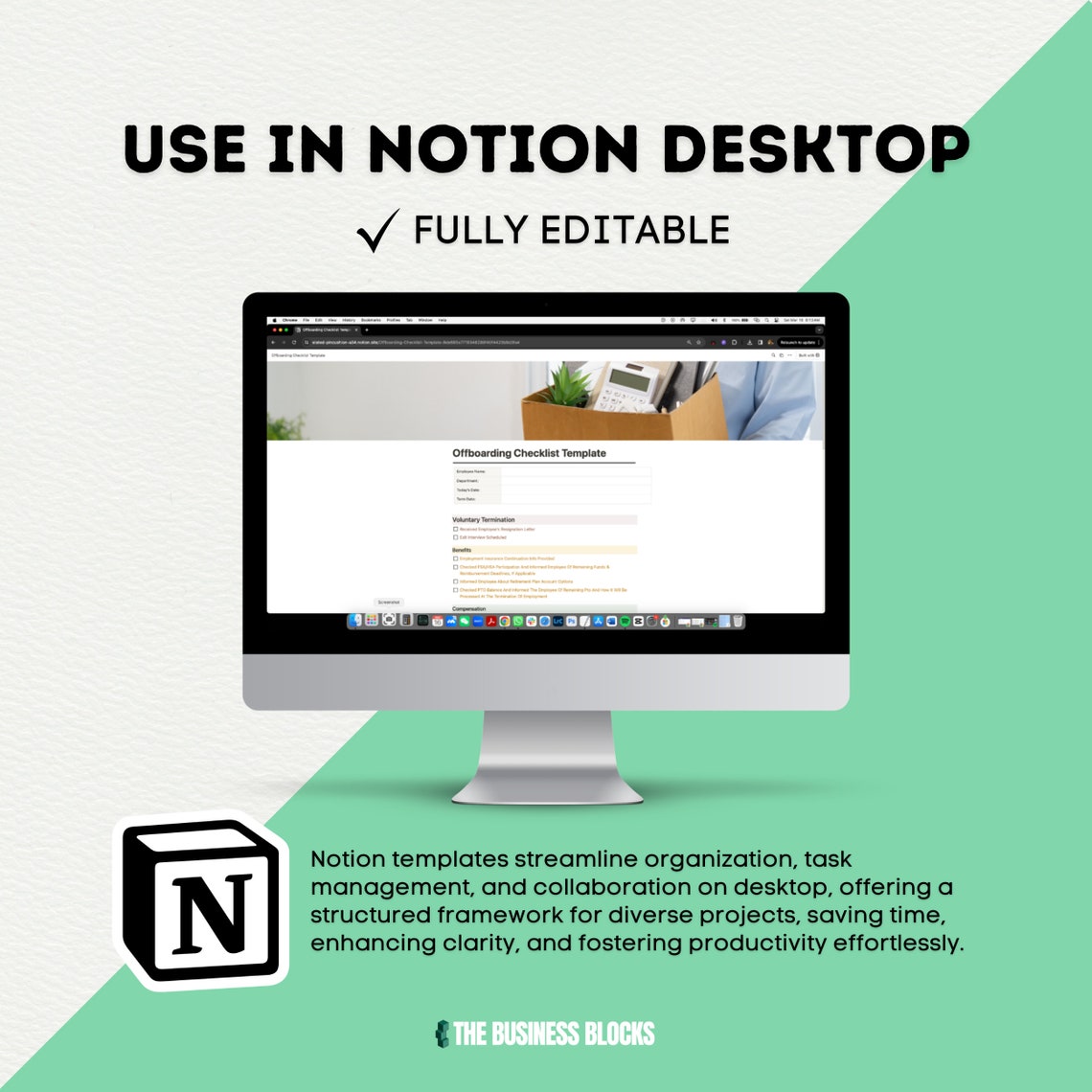 NOTION Offboarding Checklist Template Employee Offboarding Template for ...