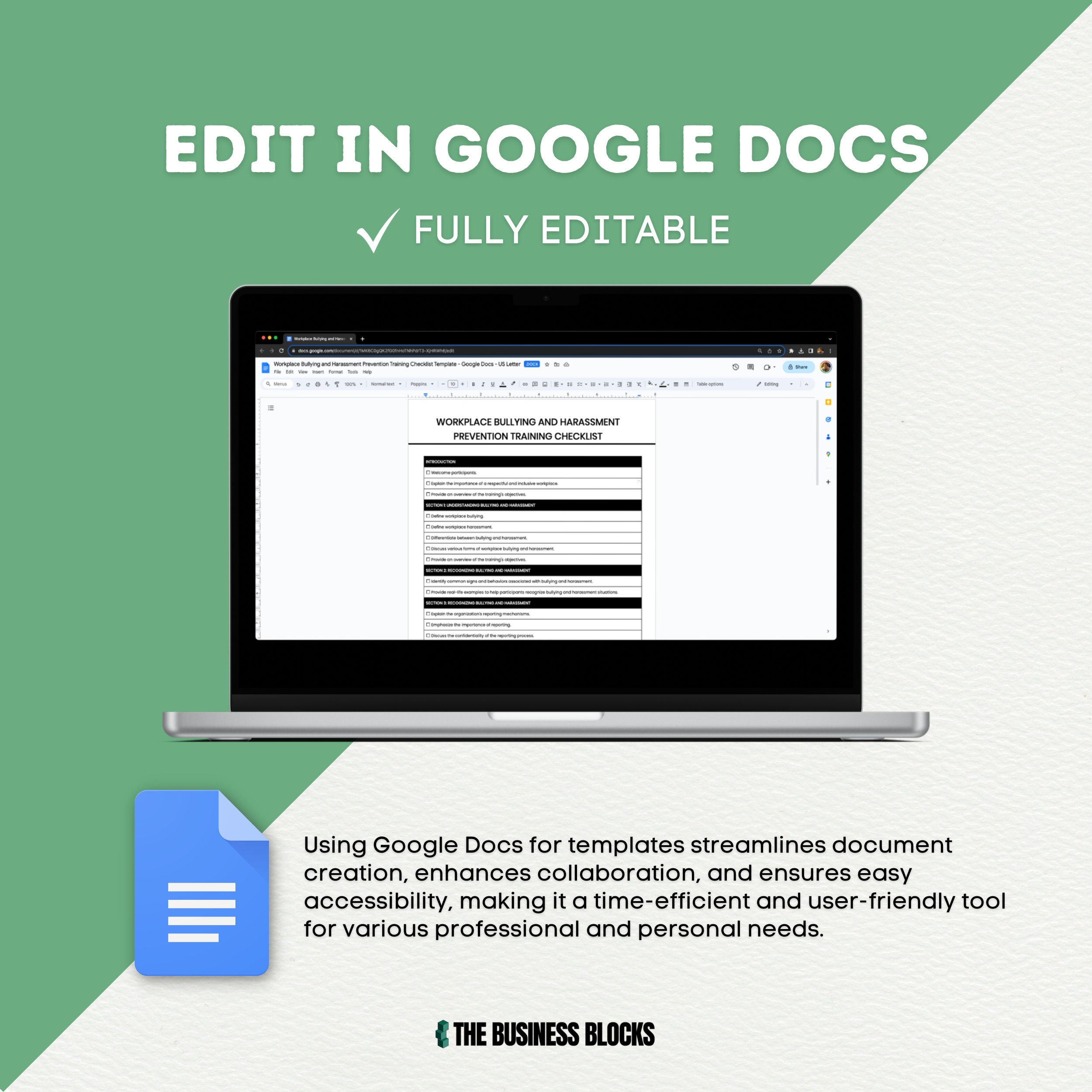 Workplace Bullying and Harassment Prevention Training Checklist ...