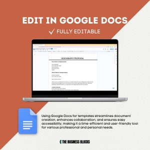 Videography Proposal Template: Video Production (google Docs, MS Word ...