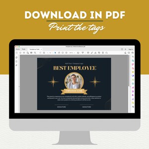 Employee Appreciation Employee Awards Funny Printable Employee Award ...