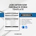 Job Interview Questions Template Interview Prep Interview Guide ...