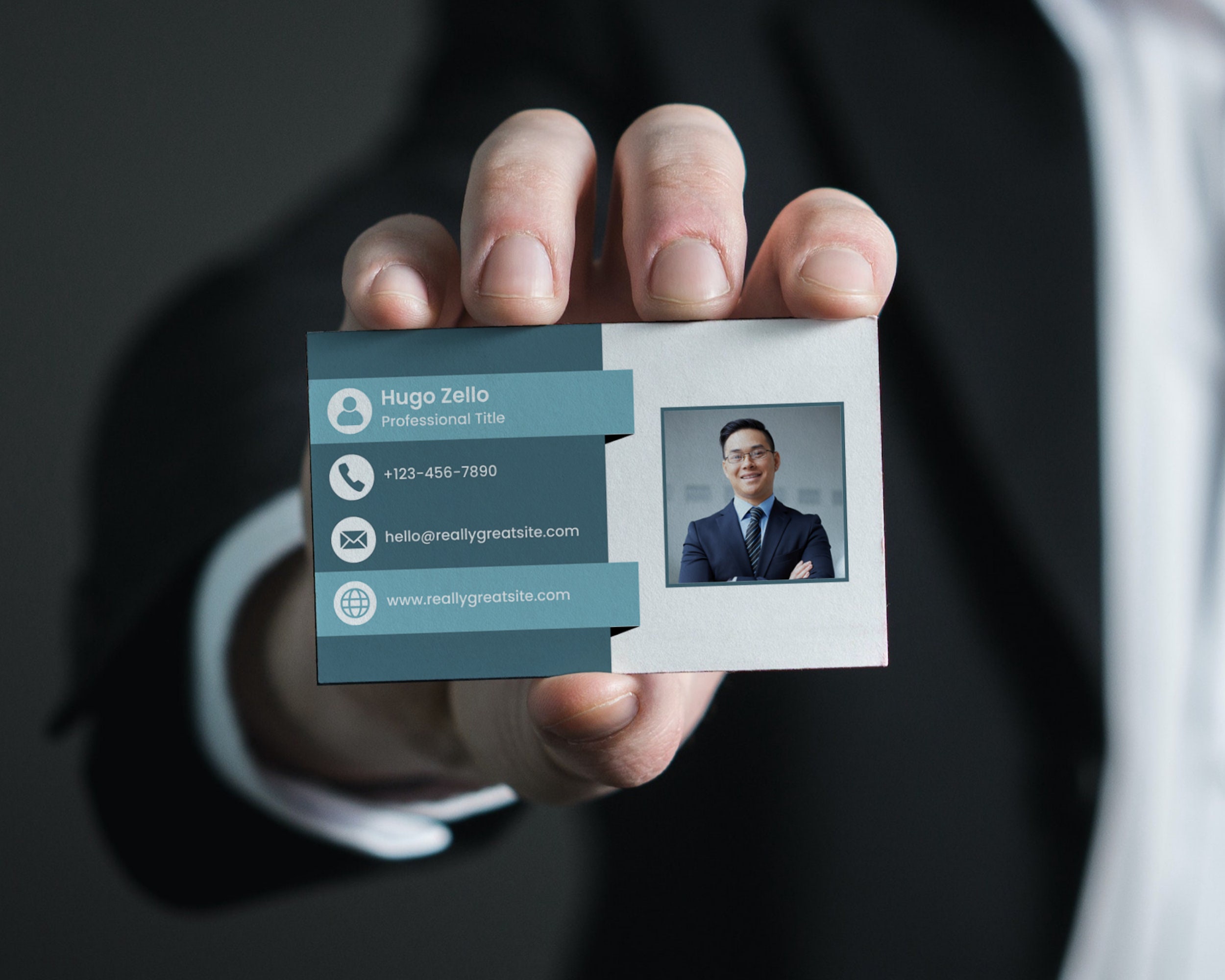 Resume Canva Business Card Templates Simple Modern Resume Template ...