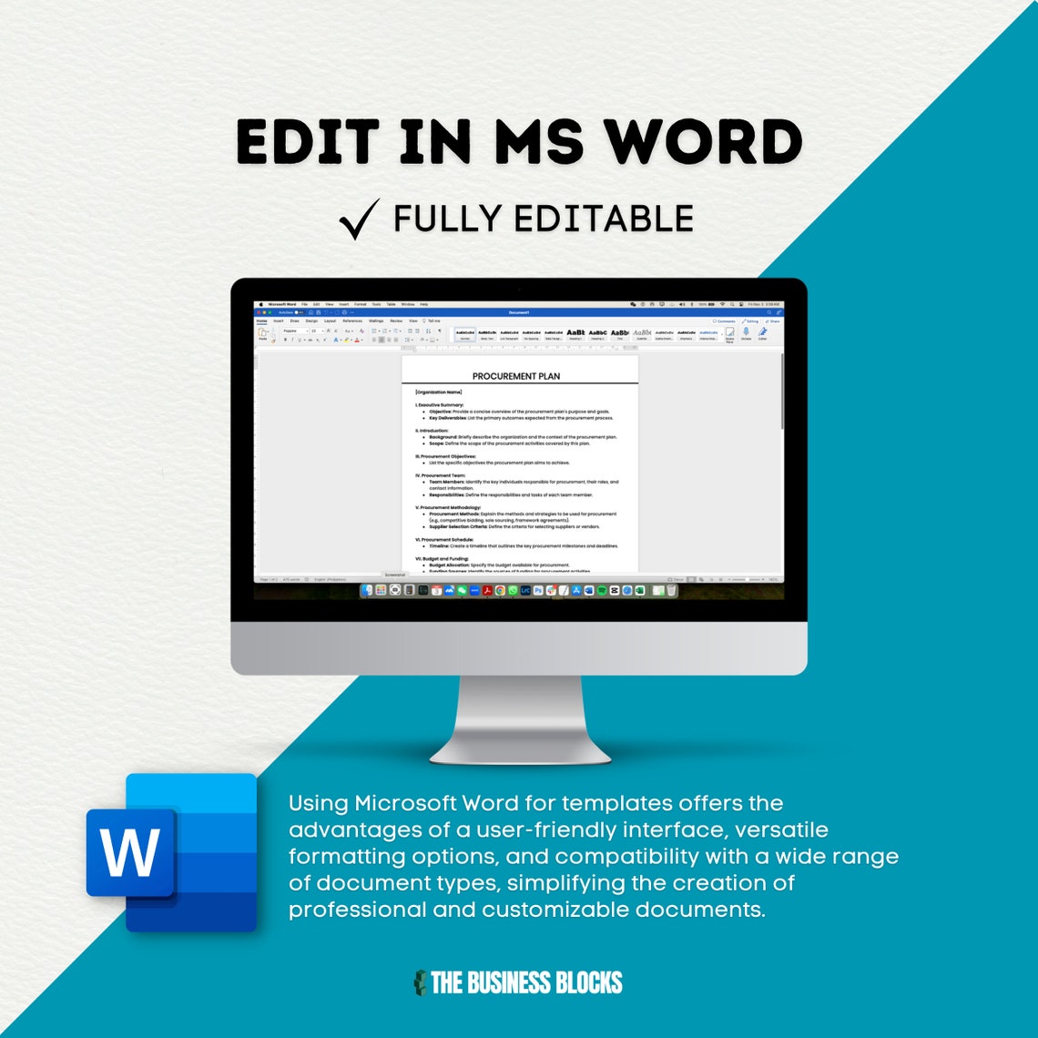 Procurement Plan Template Procurement Strategy Template Procurement ...