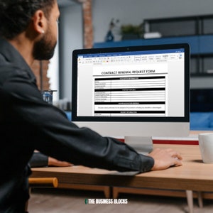 Contract Renewal Request Form Template: Customizable Document (google ...